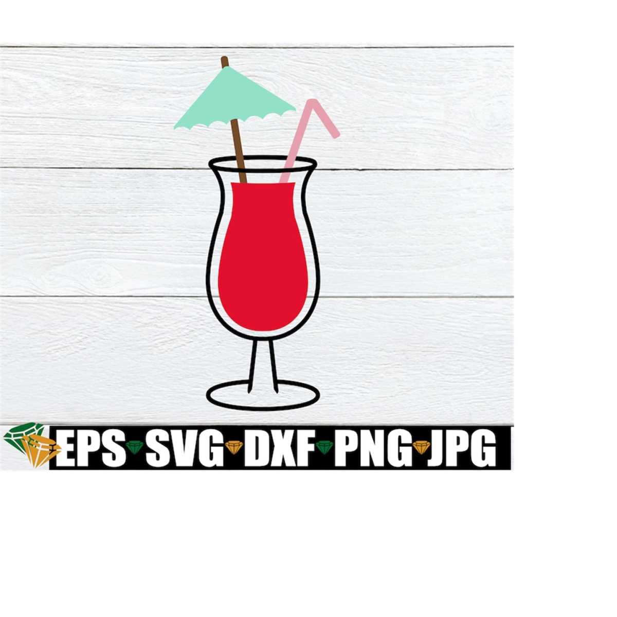 Cocktail svg, Summer Drink Clipart, Alcohol svg, Mixed Drink | Inspire ...