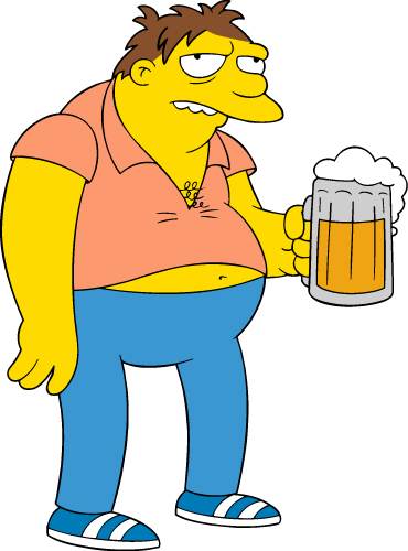 The Simpsons. Barney Gumble. SVG, PNG, JPG files. Digital do - Inspire ...