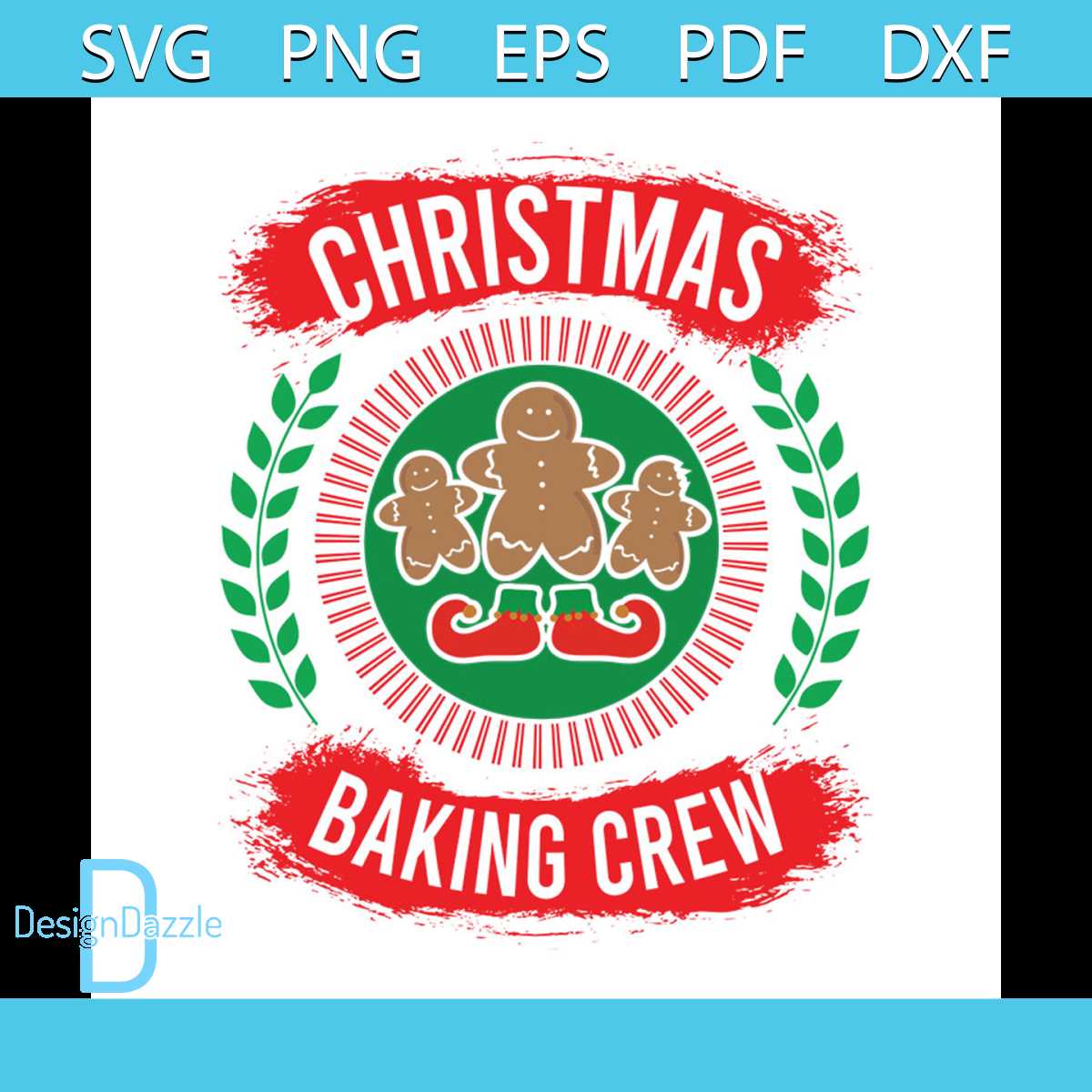 Christmas Baking Crew Gingerbread Svg, Christmas Svg, Mistle | Inspire ...