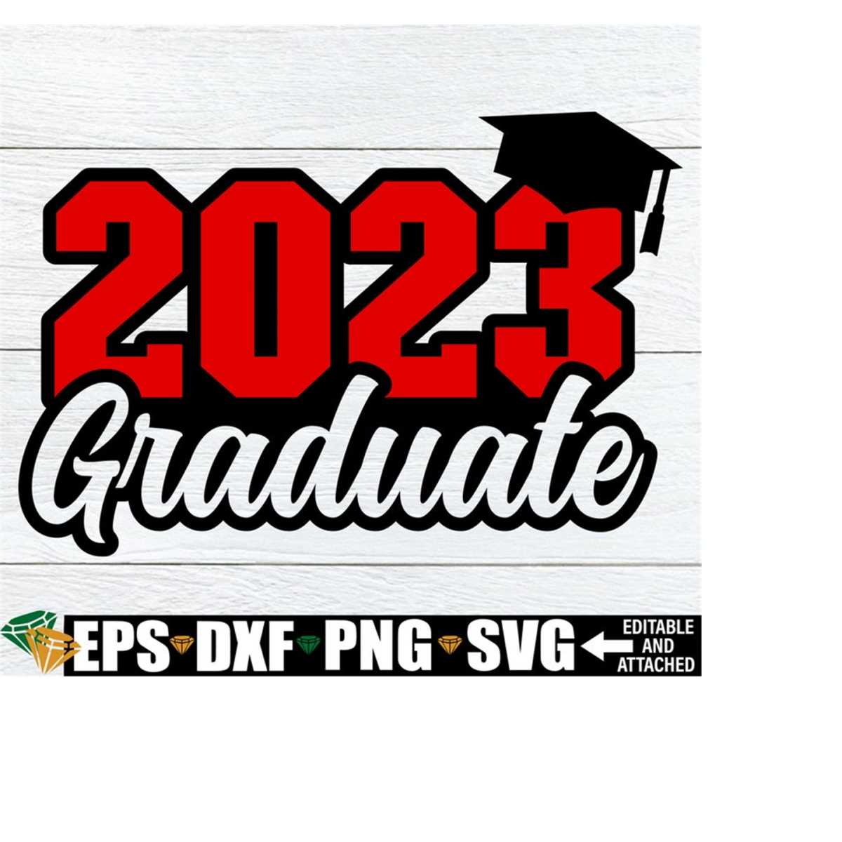 2023 Graduate, Graduation svg, 2023 Graduate svg, Senior Gra | Inspire ...