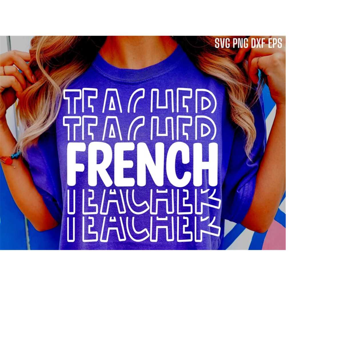 French Teacher Svg, Foreign Language Class, First Day of Sch - Inspire ...