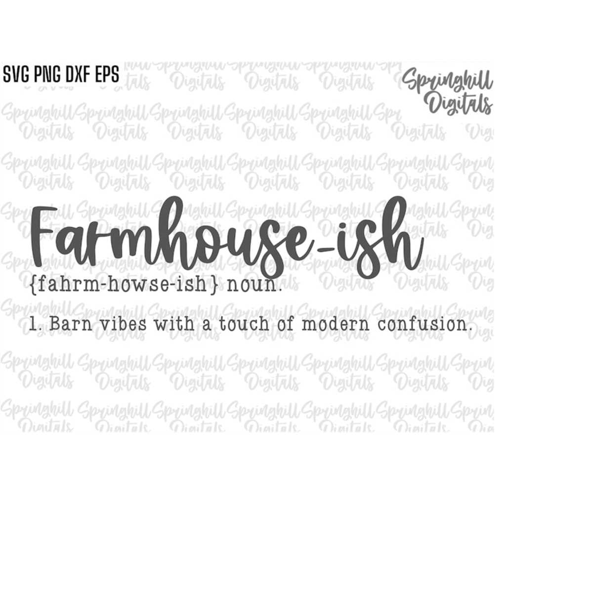 Farmhouse-ish Definition Svg, Rustic Sign Pngs, Country Sign | Inspire ...