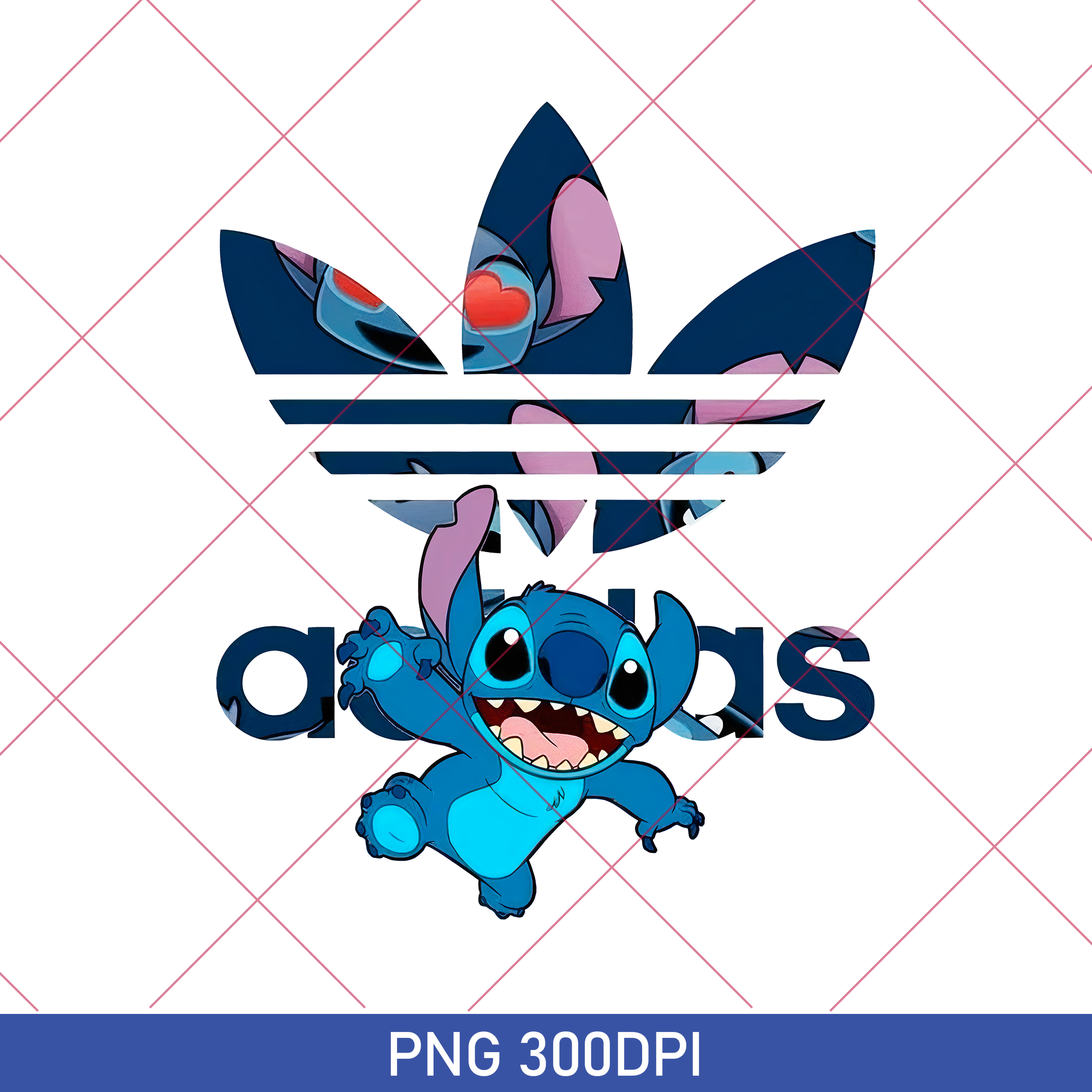 Cute Stitch Adiddas Logo PNG, Adiddas Sport Stitch PNG, Snea - Inspire ...