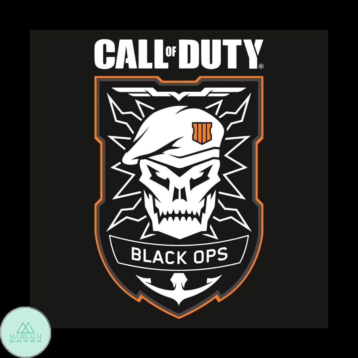 Call Of Duty Black Ops Svg, Trending Svg, Call Of Duty Black | Inspire ...