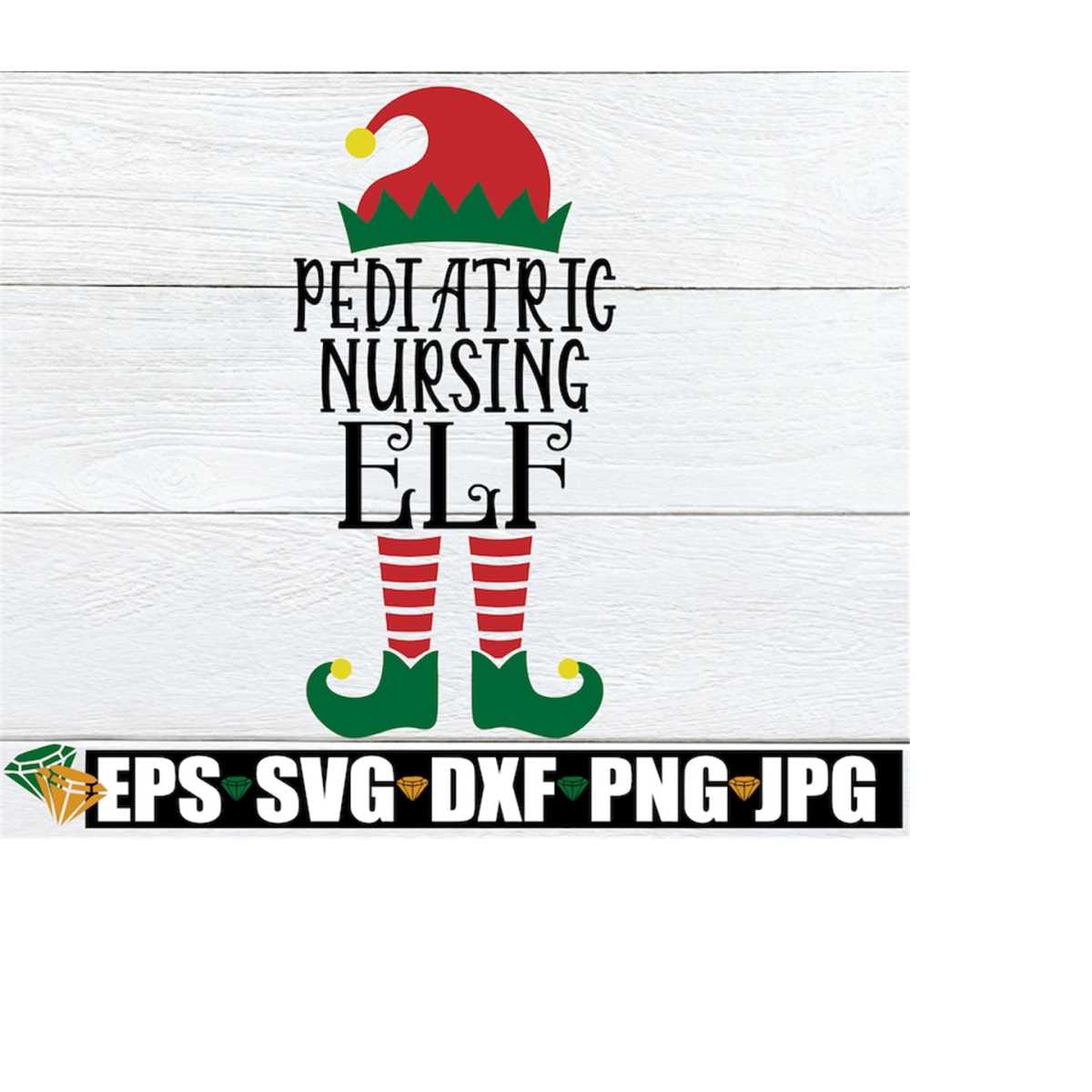 Pediatric Nursing Elf, Nurse Elf, Pediatric Nurse, Christmas | Inspire ...