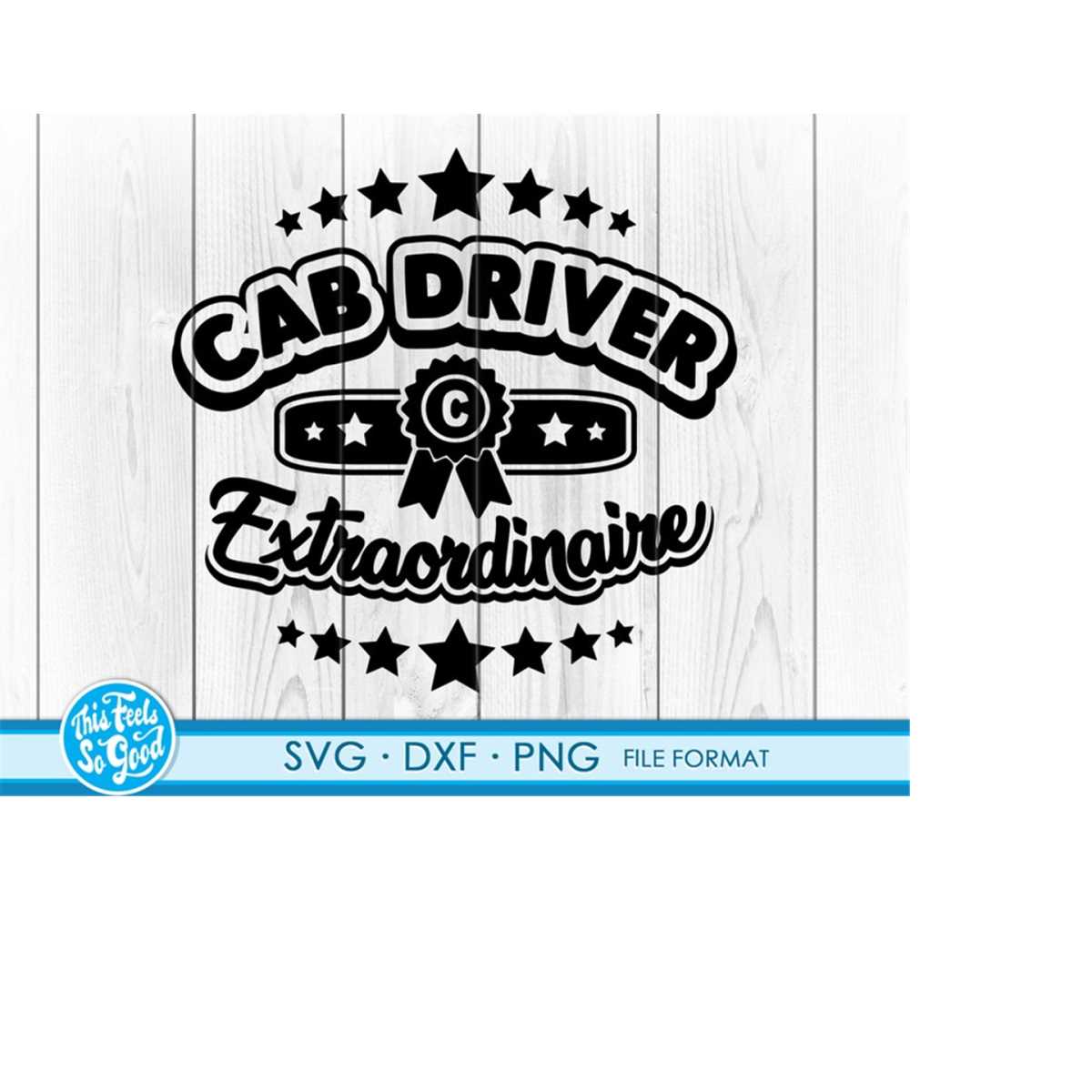 Funny Cab Driver svg files for Cricut. Clipart Cab driver pn | Inspire ...