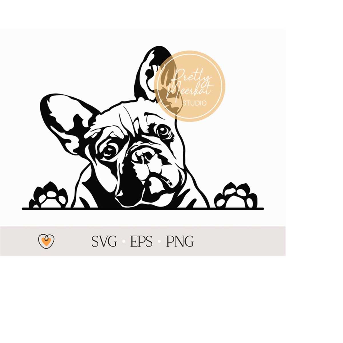 French bulldog svg, Frenchie svg, Dog svg, svg files for cri | Inspire ...