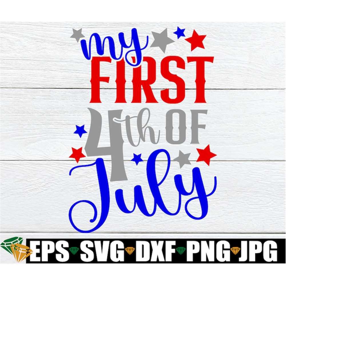 my first 4th of july embroidery design - Inspire Uplift
