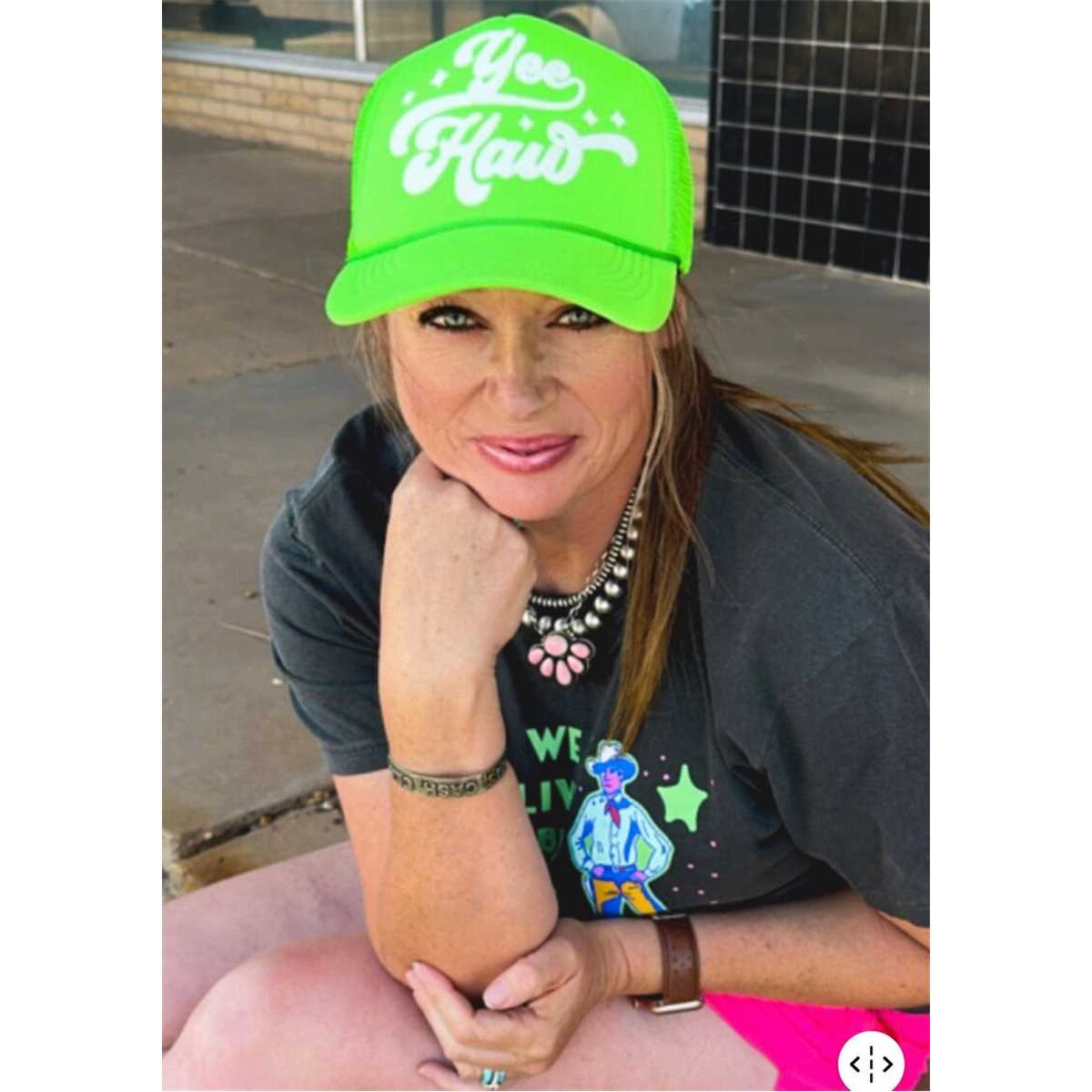 Neon Party Trucker Hats Pool Party Beach Vacation Bridesmaid | Inspire ...