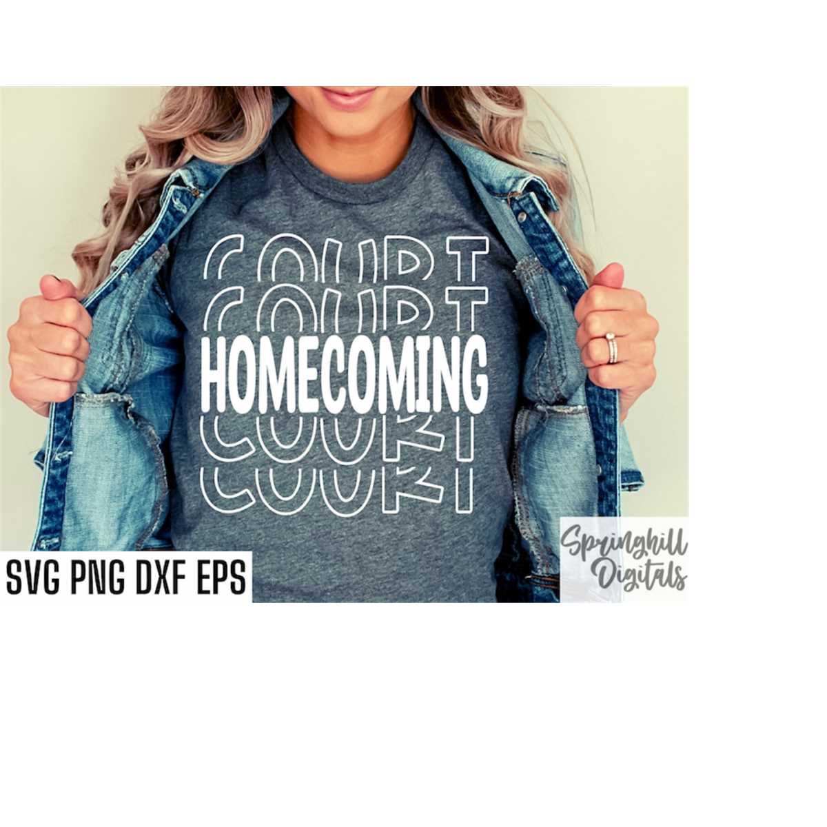 Homecoming Court Svg | Homecoming T-shirt | Back To School Q | Inspire ...