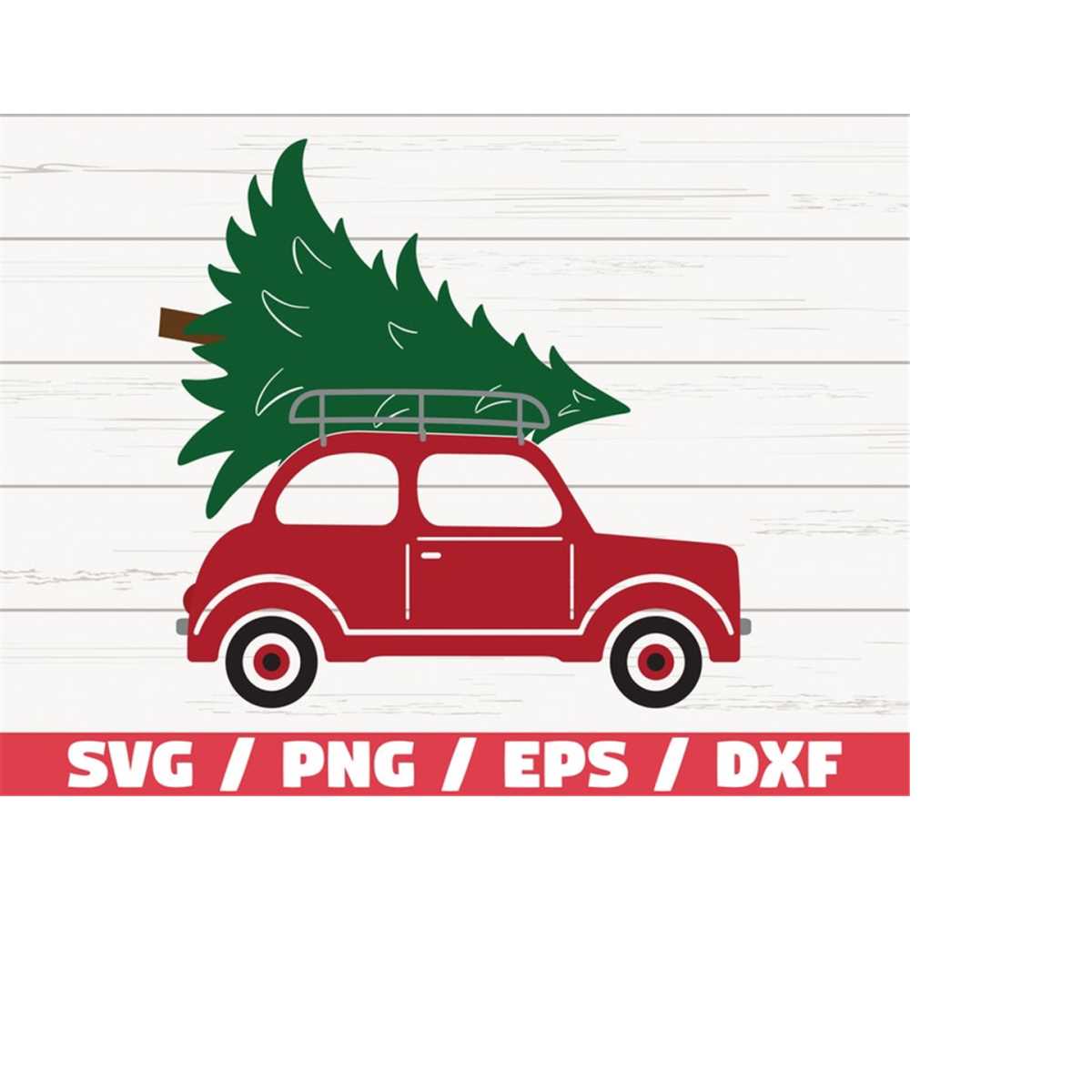 Christmas Tree Car SVG / Christmas truck SVG / Christmas SVG | Inspire ...