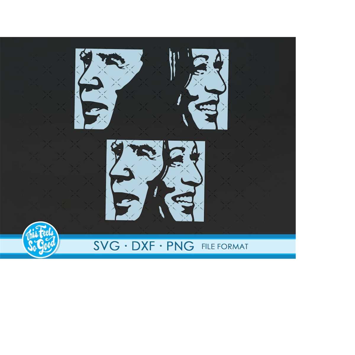 Kamala Harris Joe Biden svg files for Cricut. President Bide | Inspire ...