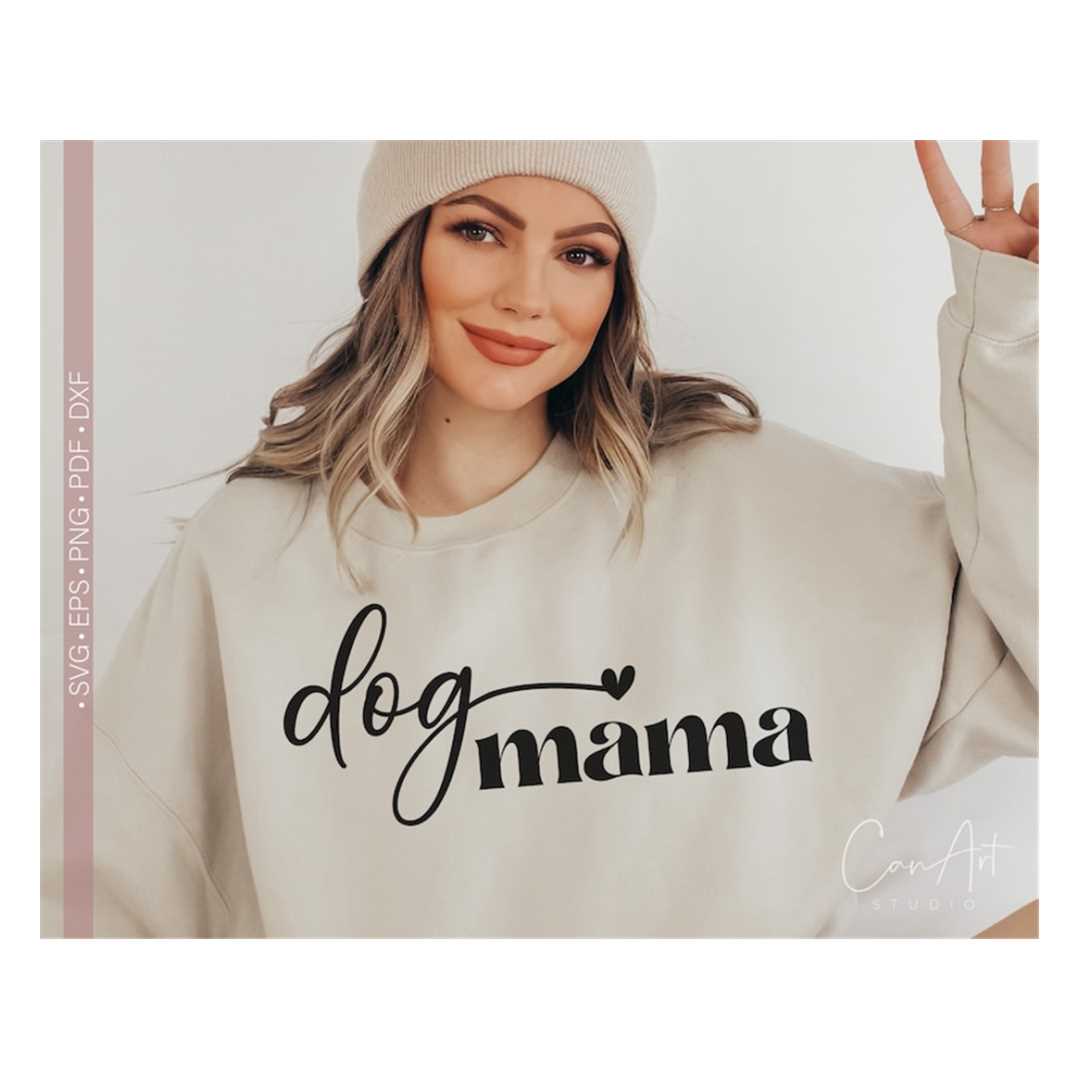 Dog Mama Svg, Dog Mom Svg, Png, Mom Svg Cut File for Cricut, | Inspire ...