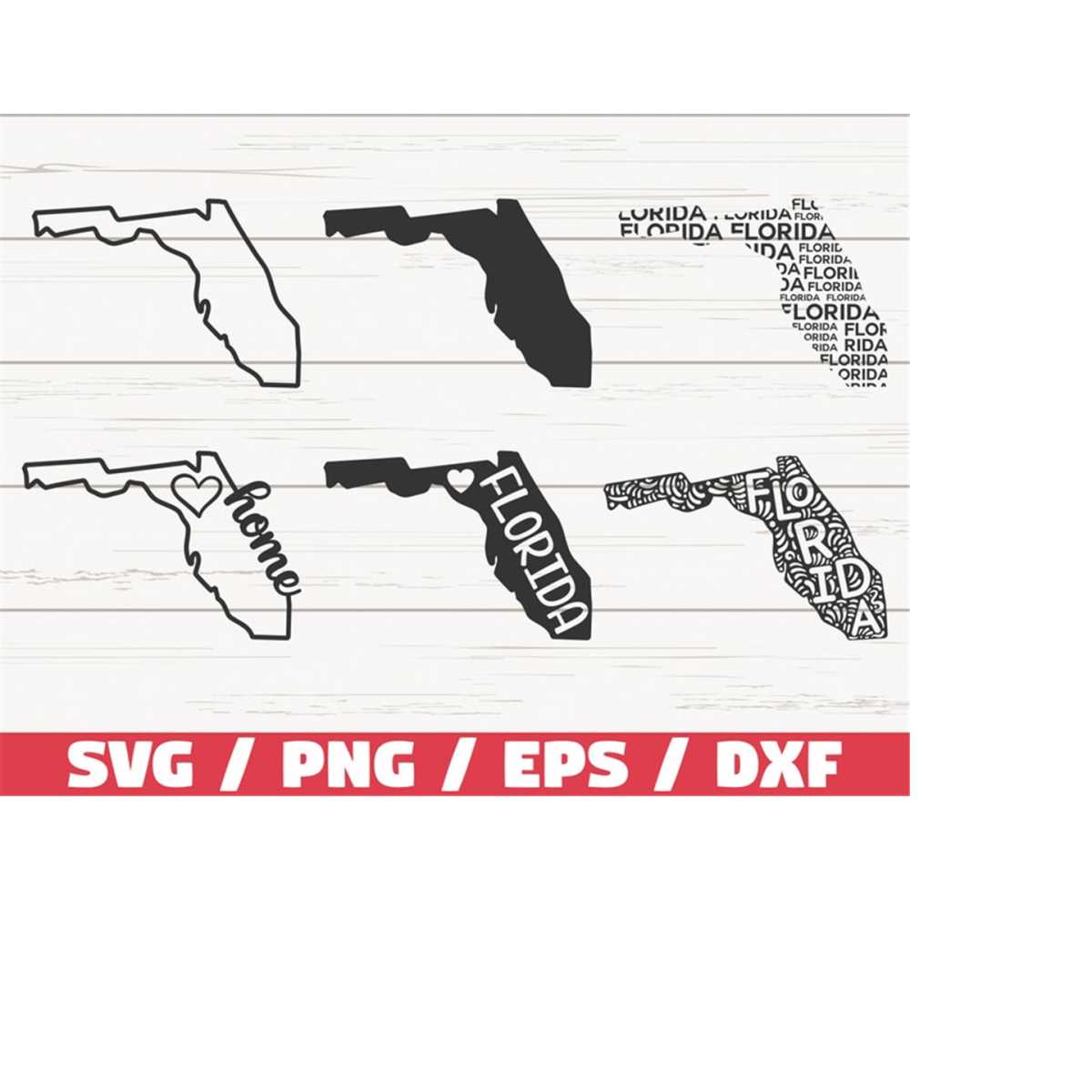Florida State SVG / Cut File / Cricut / Clip art / Commercia - Inspire ...