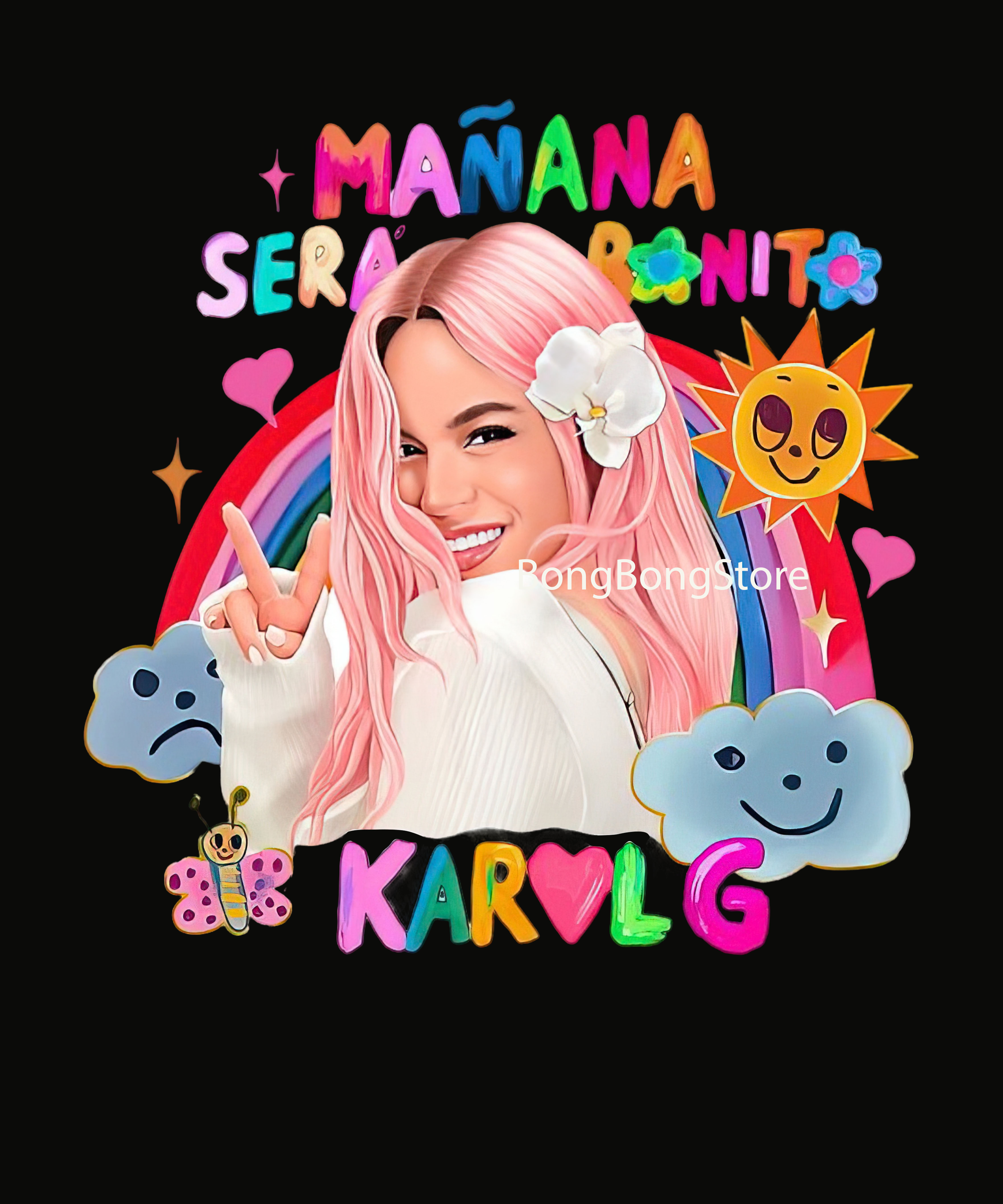 Karol G pink hair , karol G mientras me curo del cora , Karo | Inspire ...