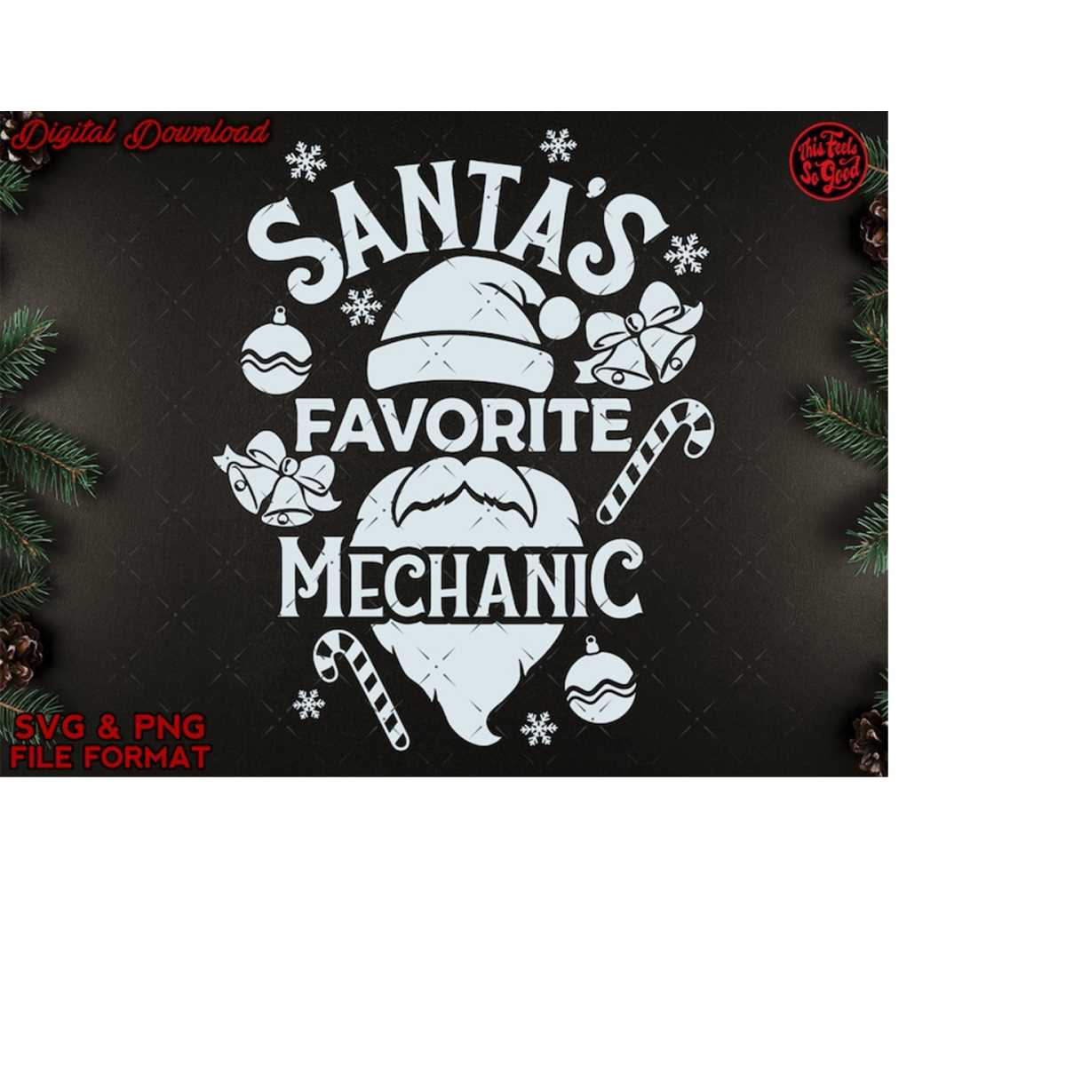 SVG Mechanic Christmas svg, Christmas Mechanic svg, Christma | Inspire ...