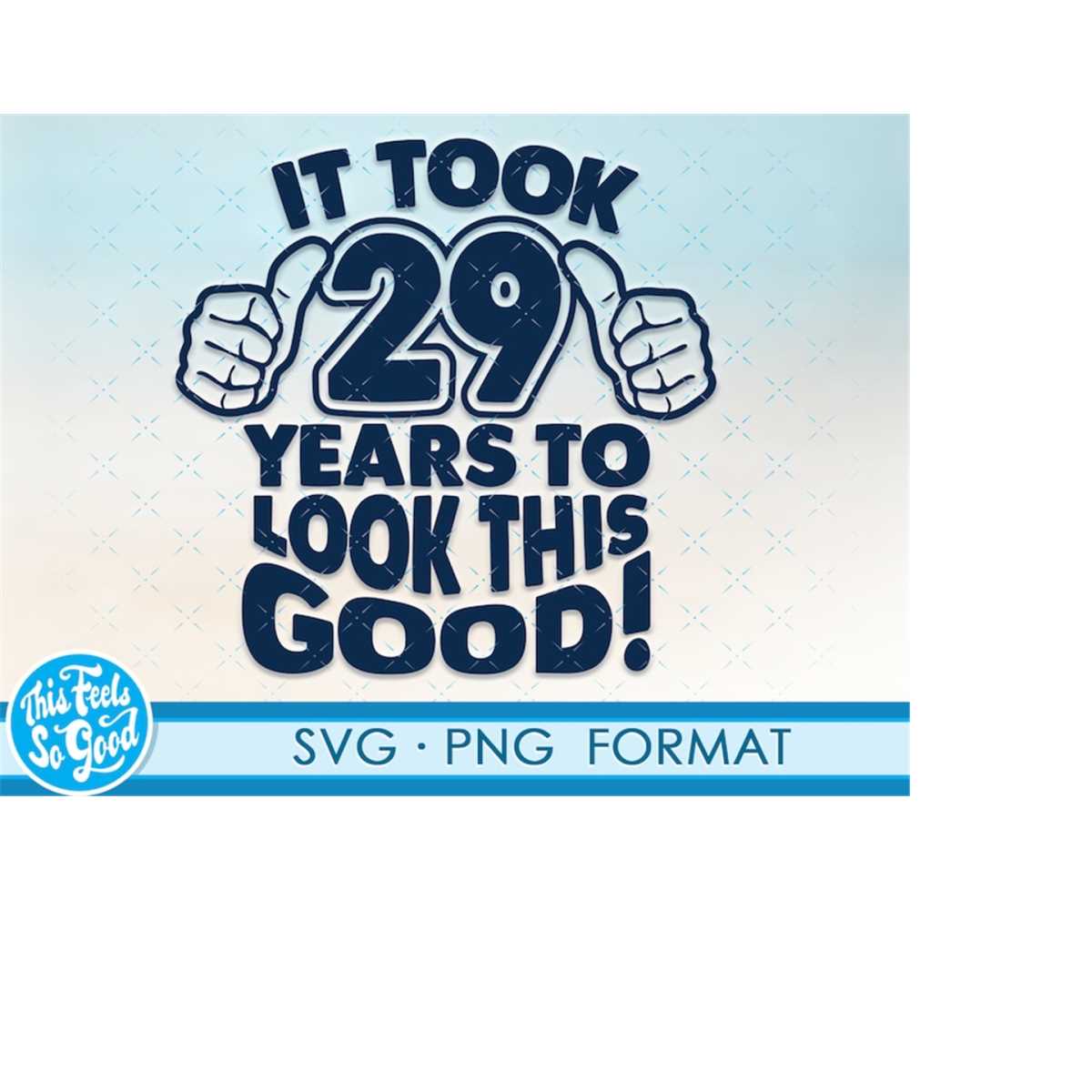 Funny 29th birthday SVG png. Turning 29 birthday svg cut Fil - Inspire ...