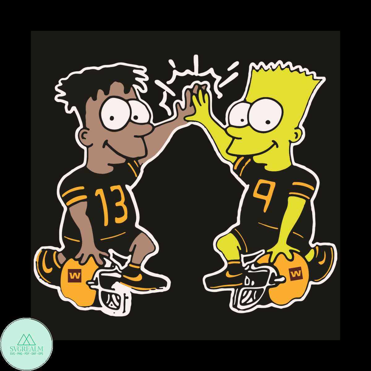 The Simpson Washington Svg, Sport Svg, Washington Football S | Inspire ...