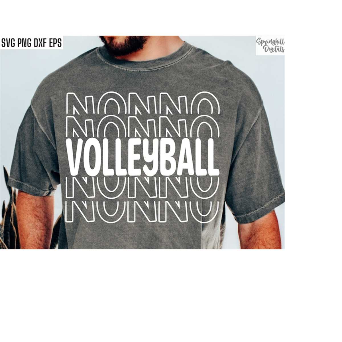 Volleyball Nonno Svg | Volleyball Grandpa T-shirt | Vball Se | Inspire ...