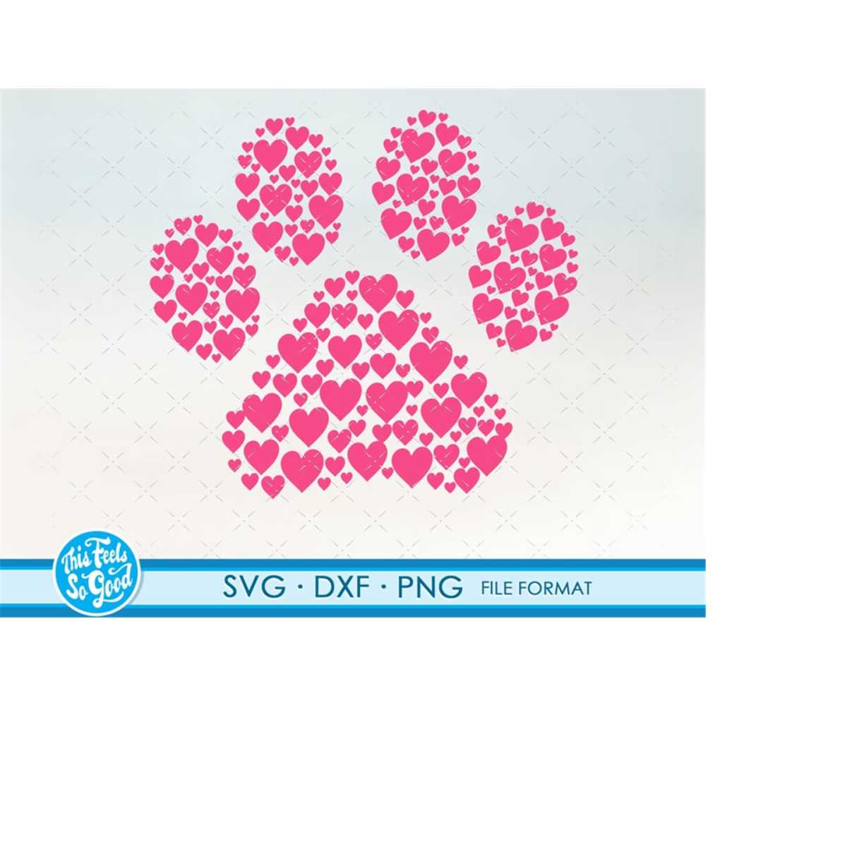 Paw print svg, Dog paw svg, dog print svg, cat paw svg, cat - Inspire ...