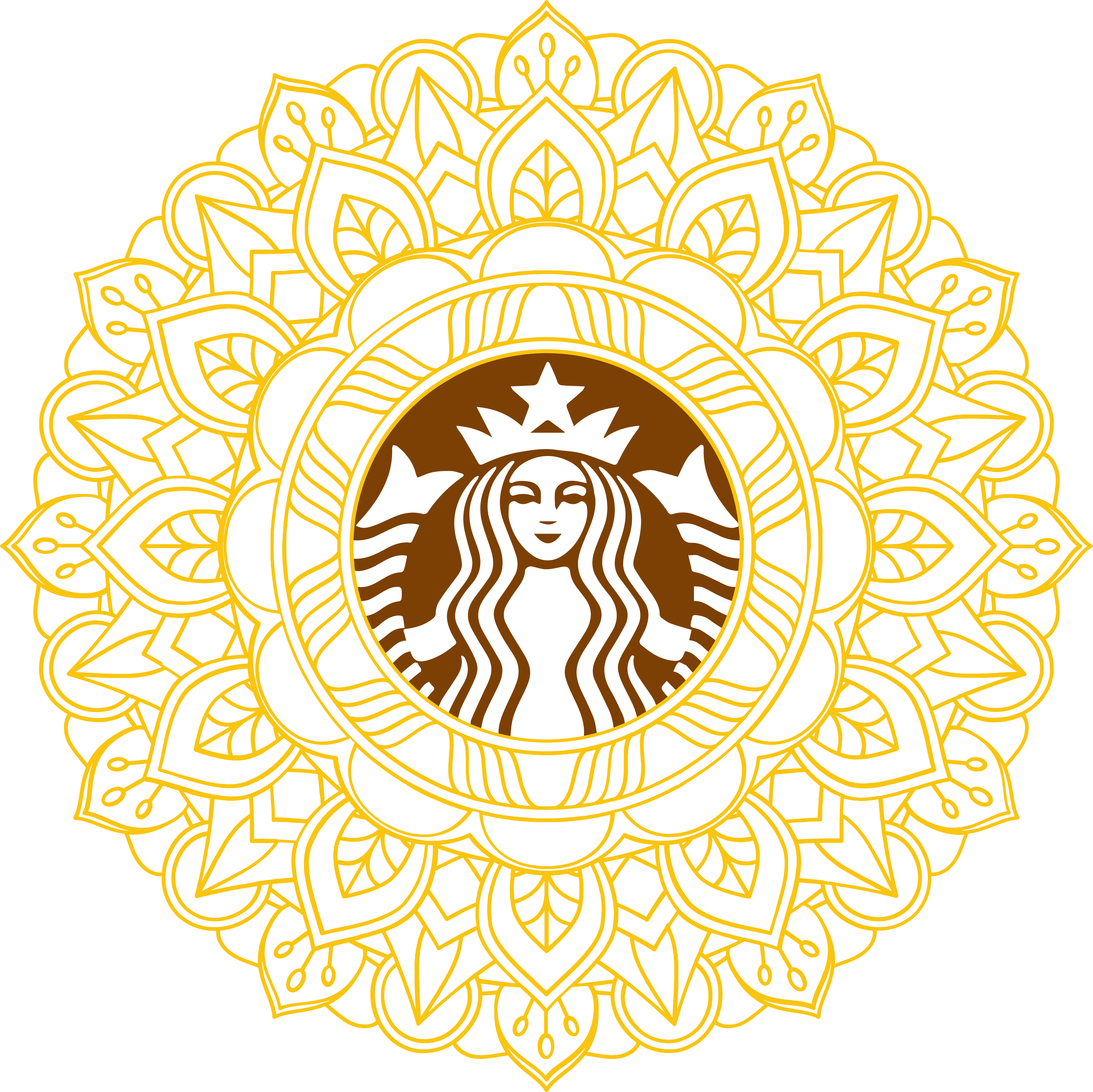 Starbucks cut files svg Dxf Eps Ai Jpg Png for Cricut | Inspire Uplift