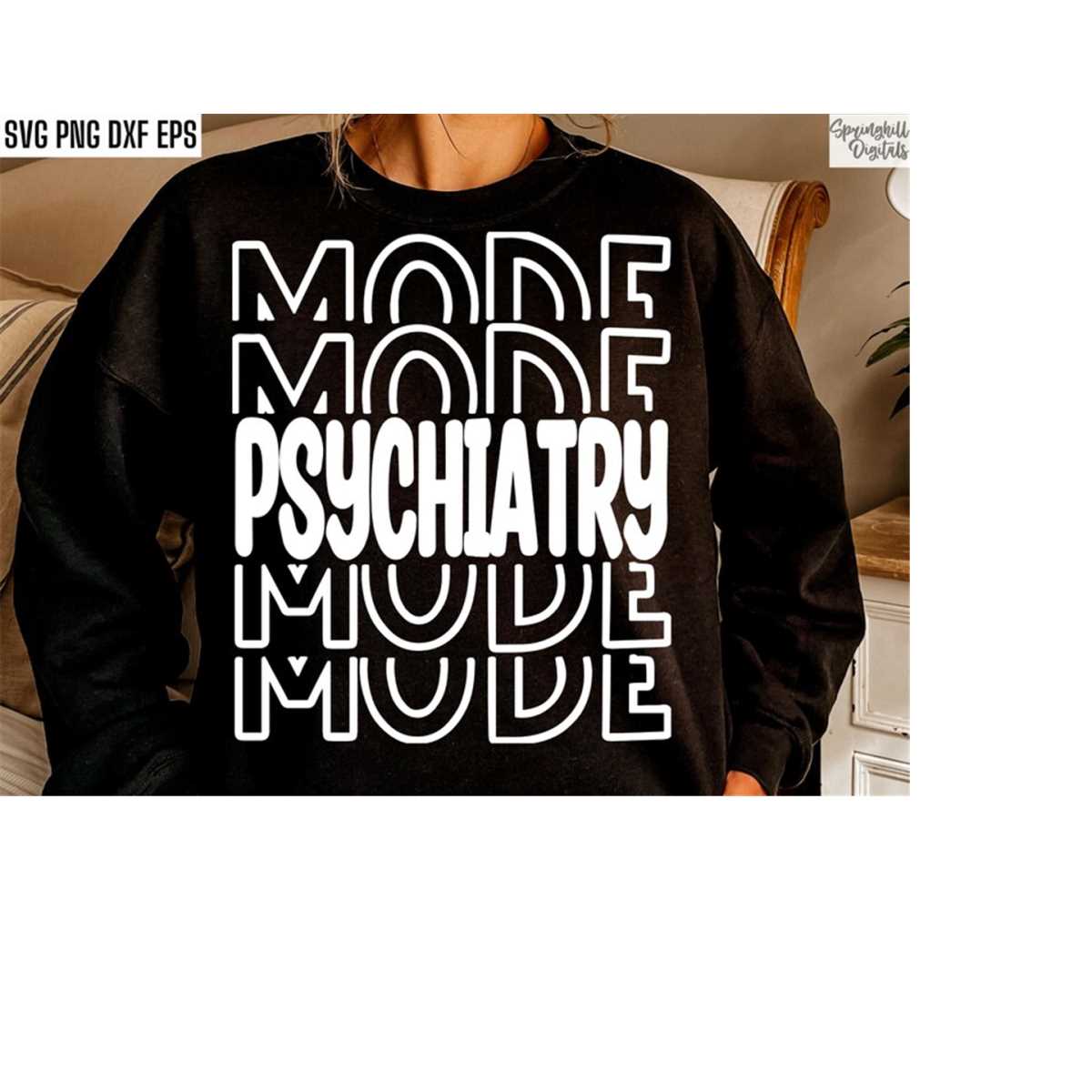 Psychiatry Mode Svg | Psych Job Svgs | Psychiatrist Pngs | M - Inspire ...