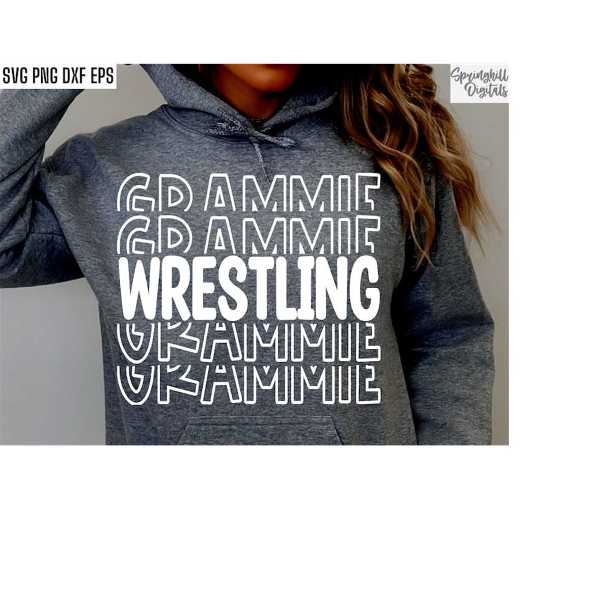 Wrestling Grammie Svg | Wrestling Grandma Shirt Svgs | Sport | Inspire ...