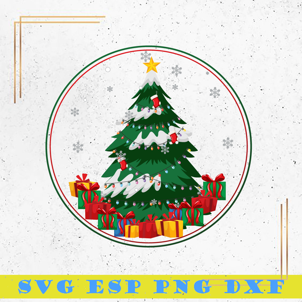 Christmas Tree SVG, Santa SVG, Merry Christmas SVG, Happy Ne - Inspire ...