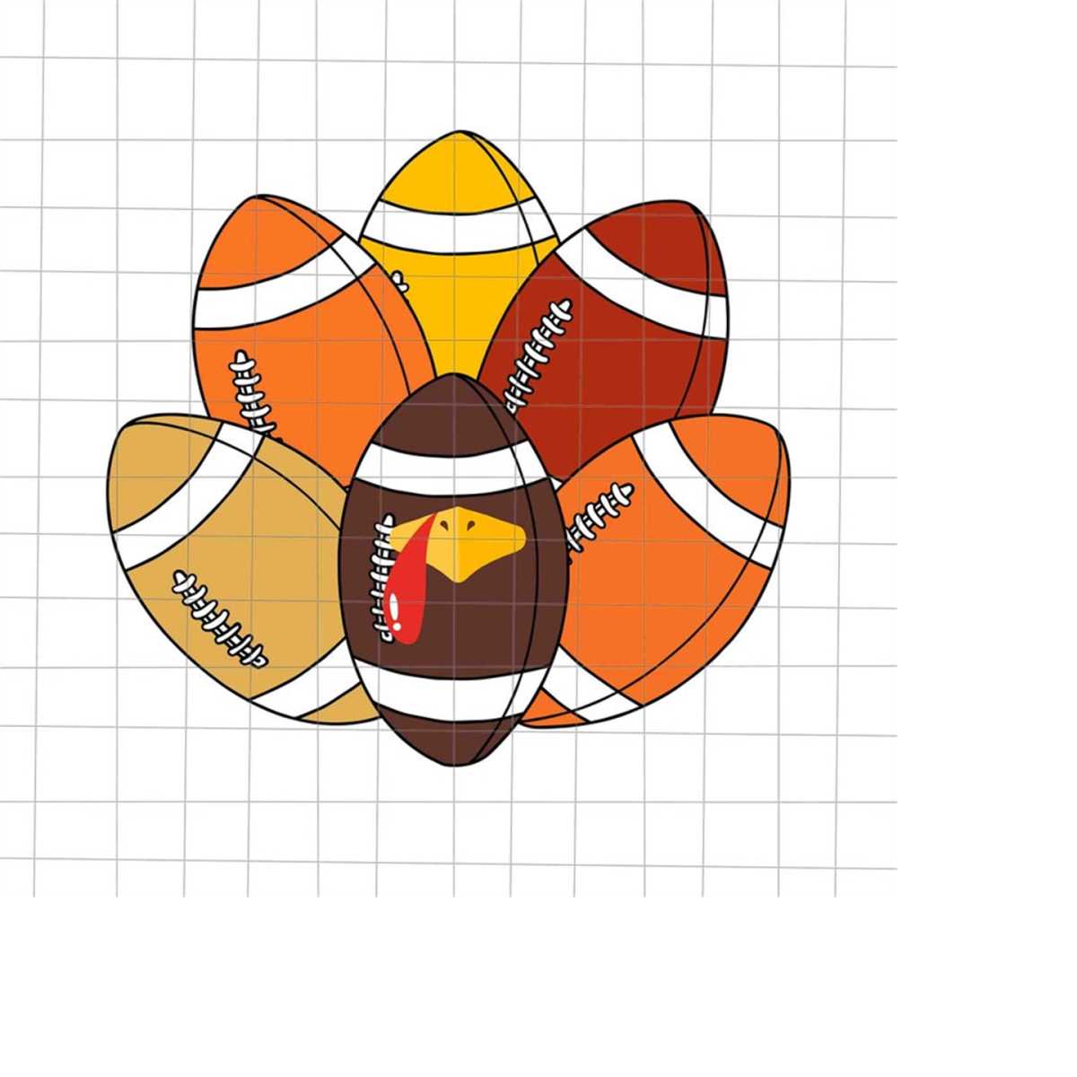 Turkey Football Svg, Football Thanksgiving Svg, Football Tha | Inspire ...