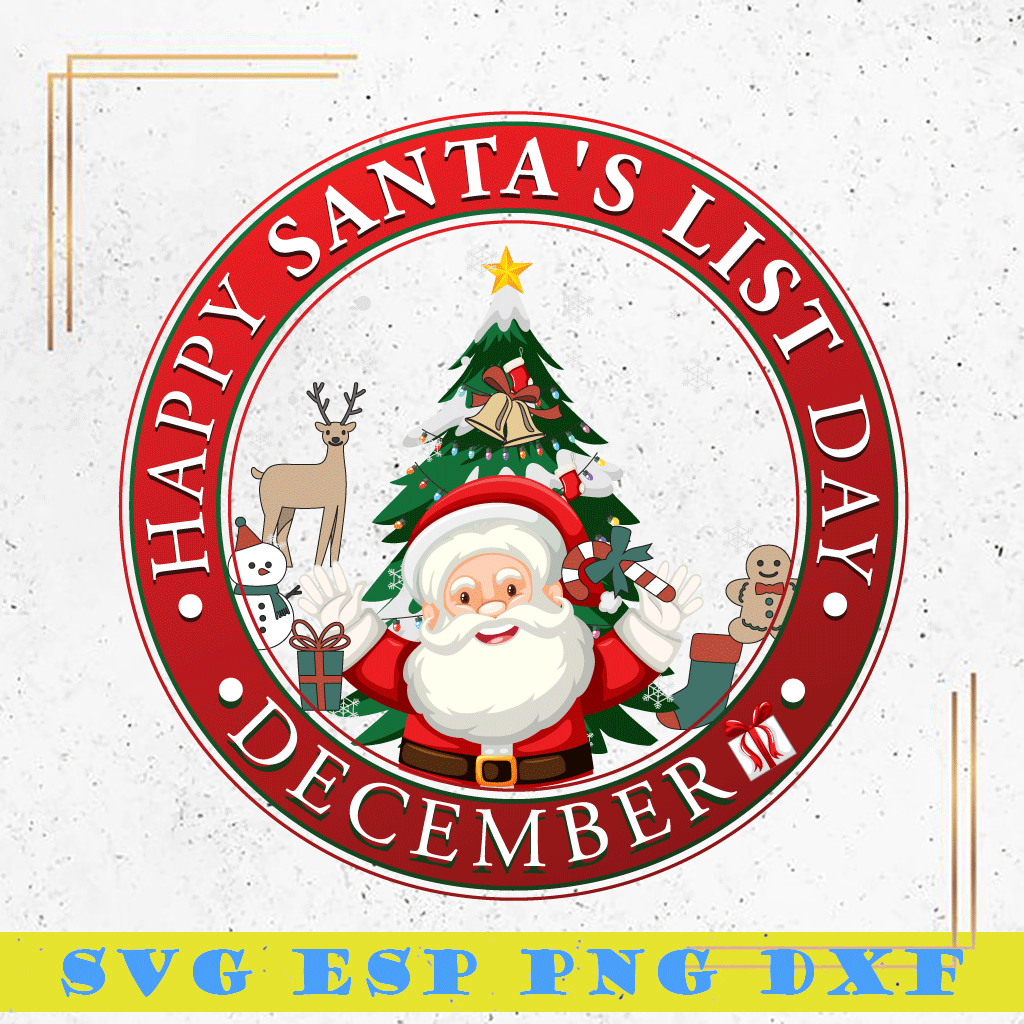 Santa SVG, Santa Claus SVG, Christmas Gift SVG, Merry Christ - Inspire ...