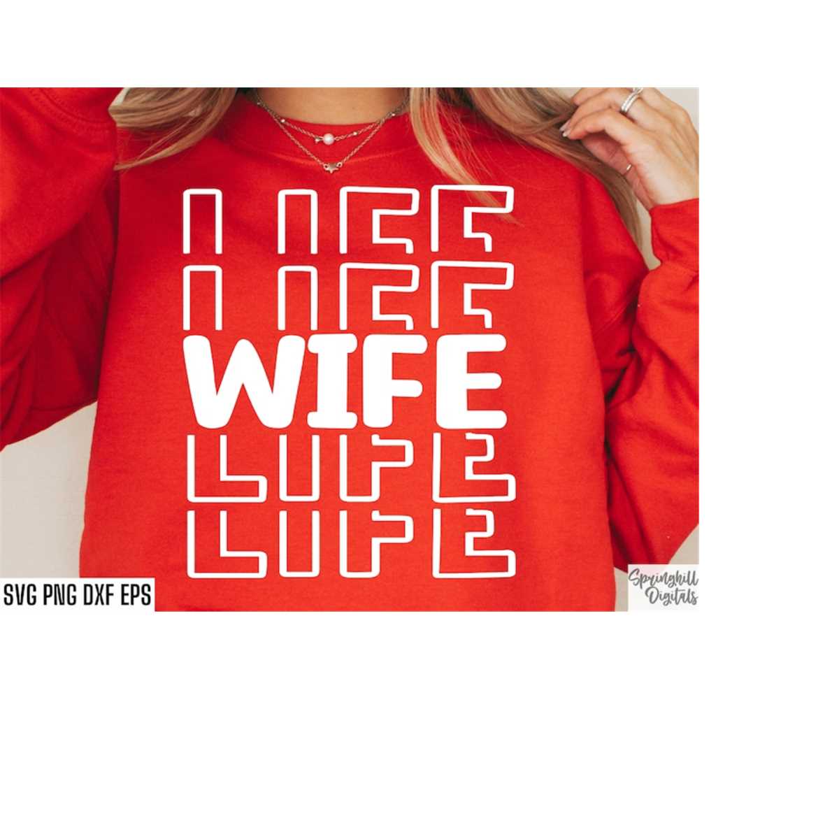 Wife Life Svg | Wifey Svgs | Fiance Shirt Svgs | Just Marrie - Inspire ...