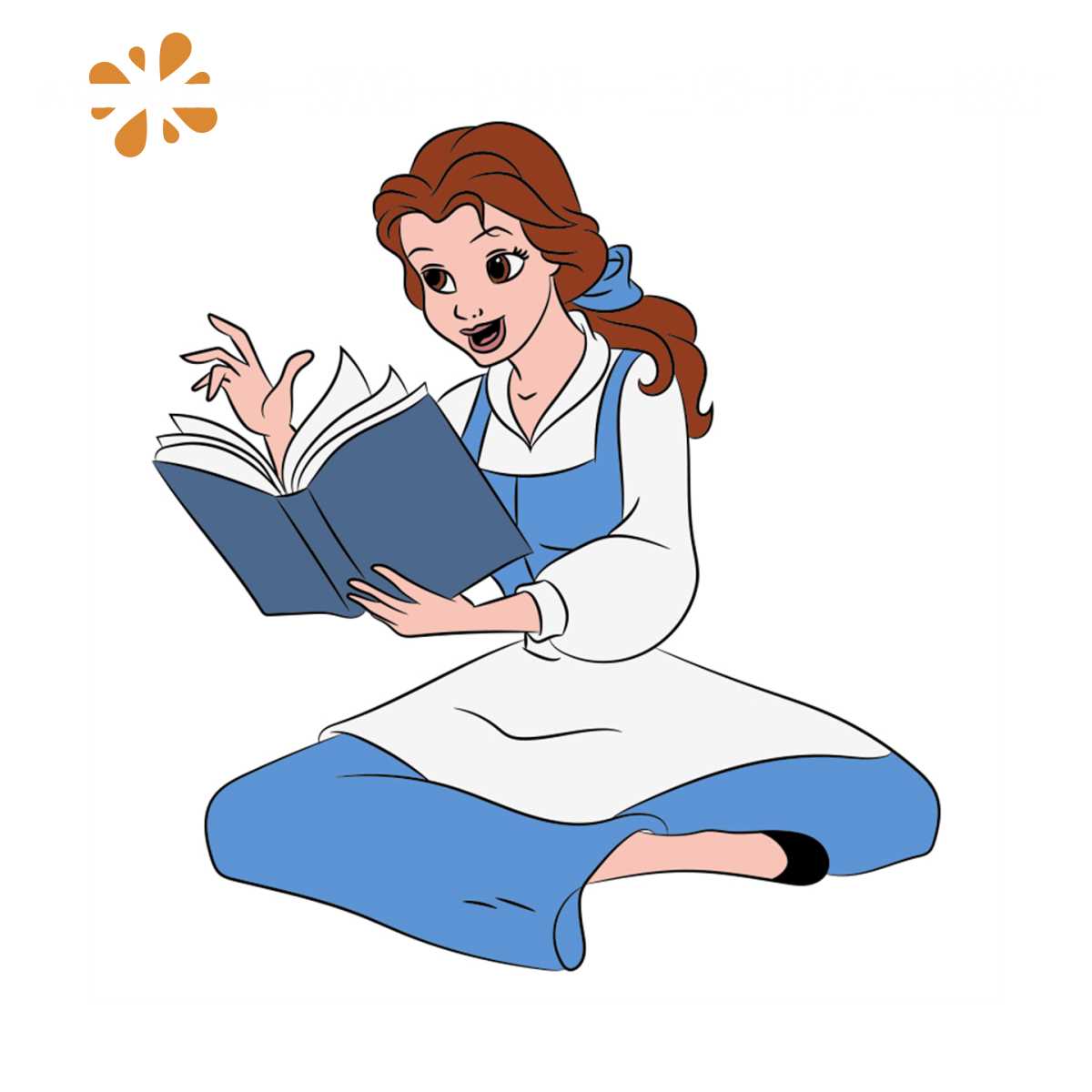 Belle Reading To The Beast
