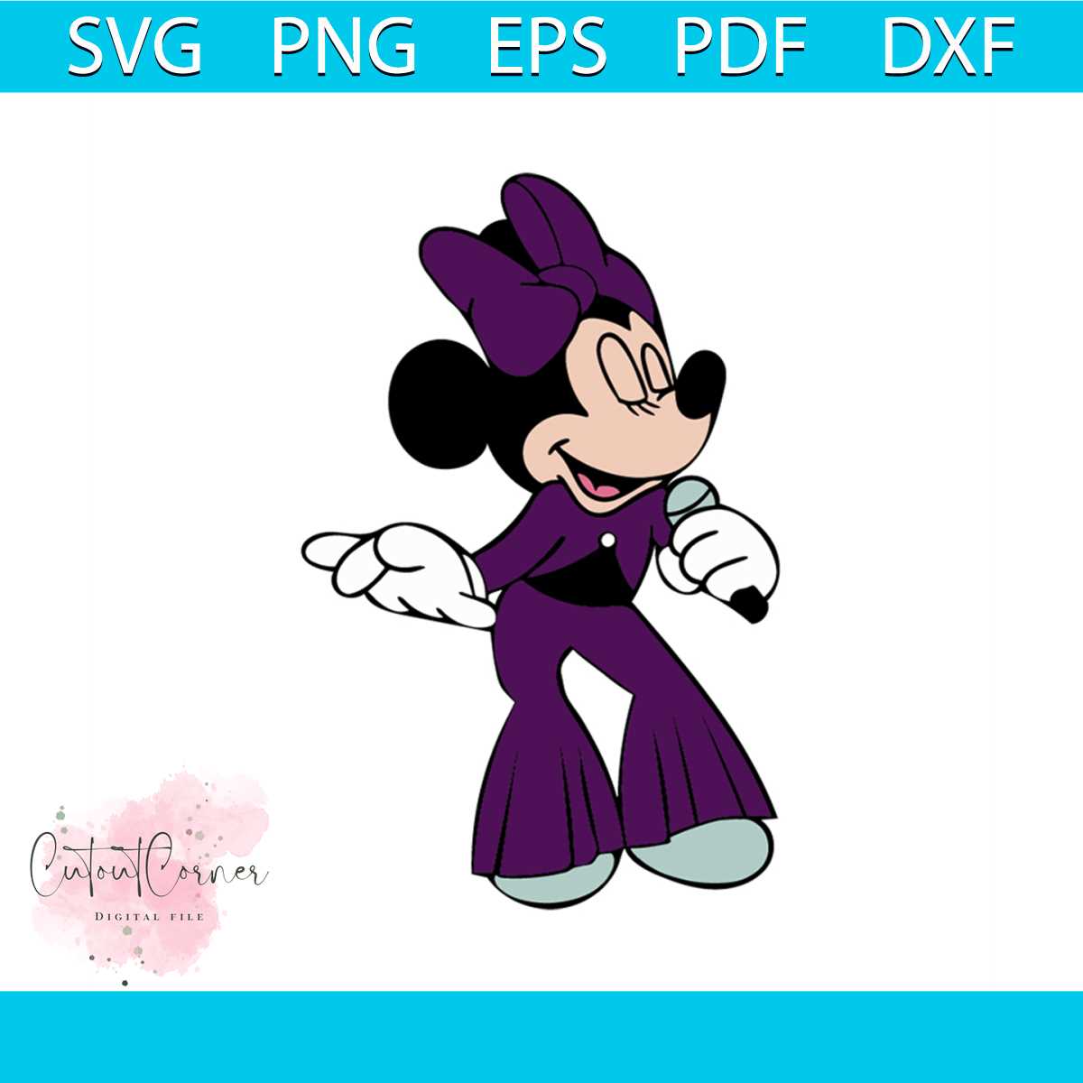 Minnie Diva Svg, Disney Svg, Minnie Svg, Diva Svg, Mickey Mo | Inspire ...