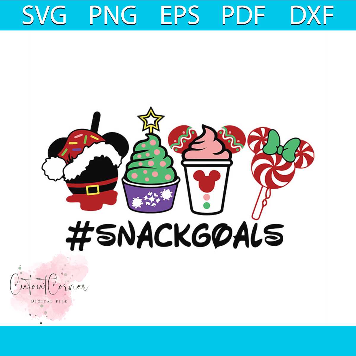 Snack Goals Svg, Disney Svg, Mickey Svg, Mickey mouse Svg, S | Inspire ...