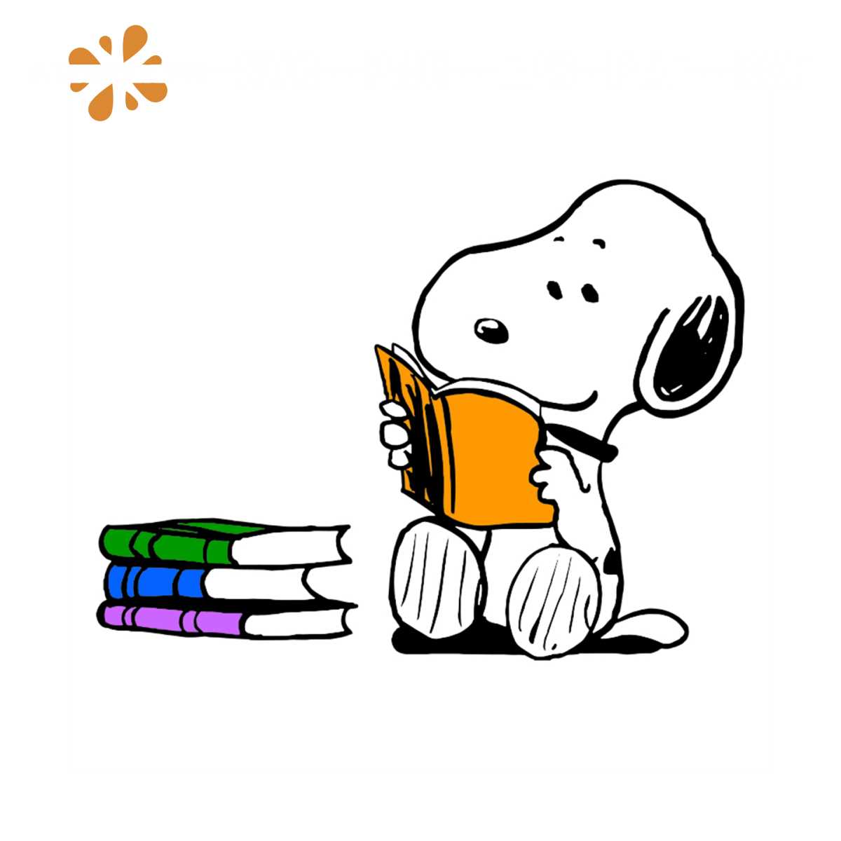 Snoopy Love Reading Svg, Disney Svg, Snoopy Svg, Peanuts Svg | Inspire ...