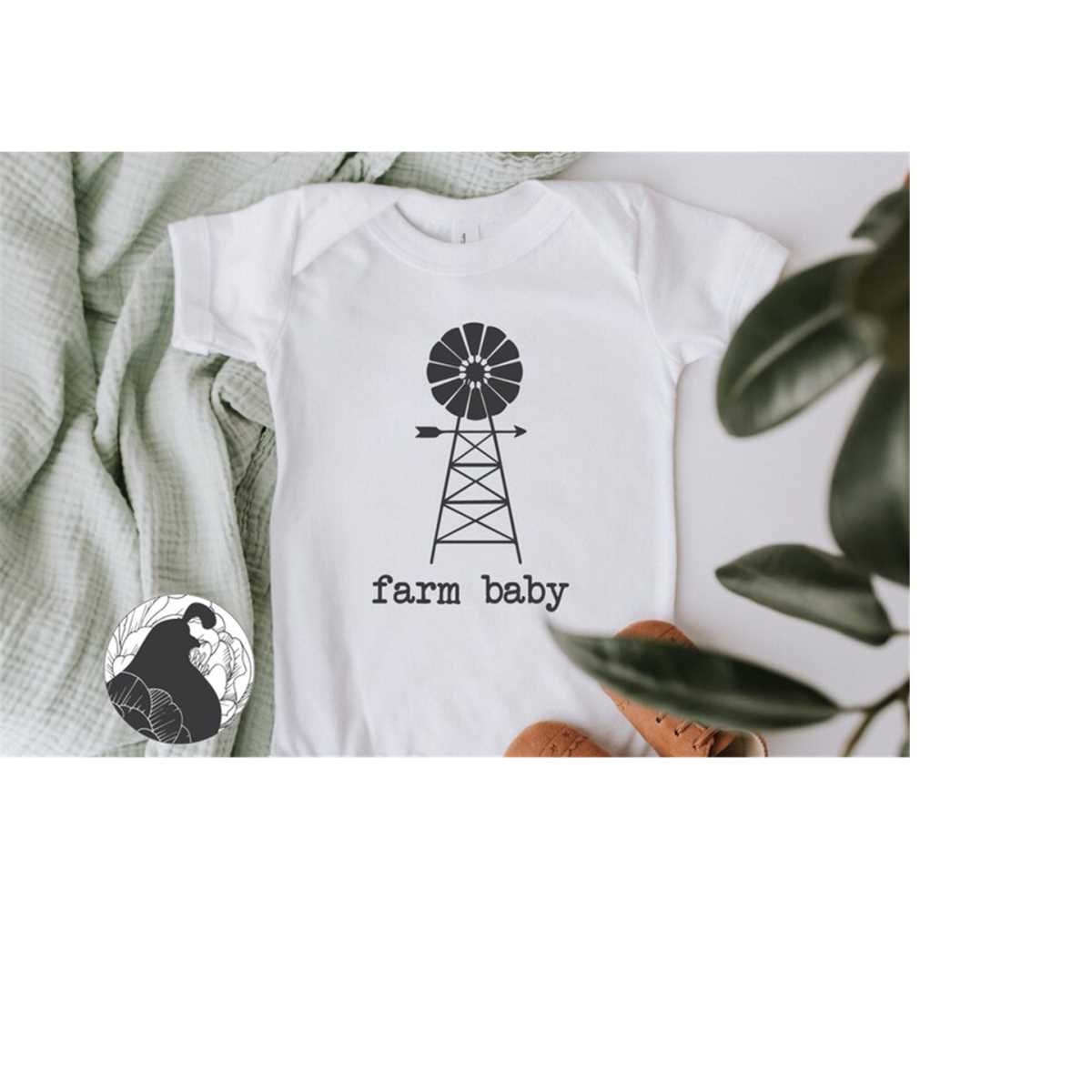 Farm Baby SVG DXF PNG, Baby Quote, Farmhouse Nursery Sign De | Inspire ...