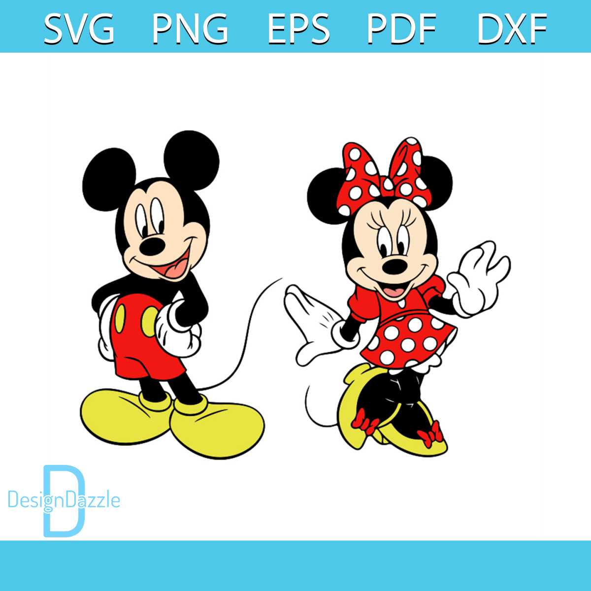 Mickey Minnie Mouse Svg, Disney Svg, Mickey Svg, Mickey Mous | Inspire ...