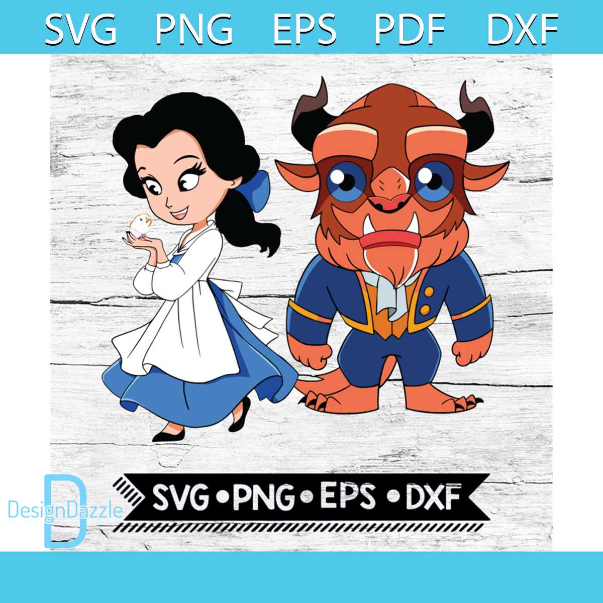 Disney Beauty And The Beast Svg, Disney Svg, Bella Svg, Beau | Inspire ...