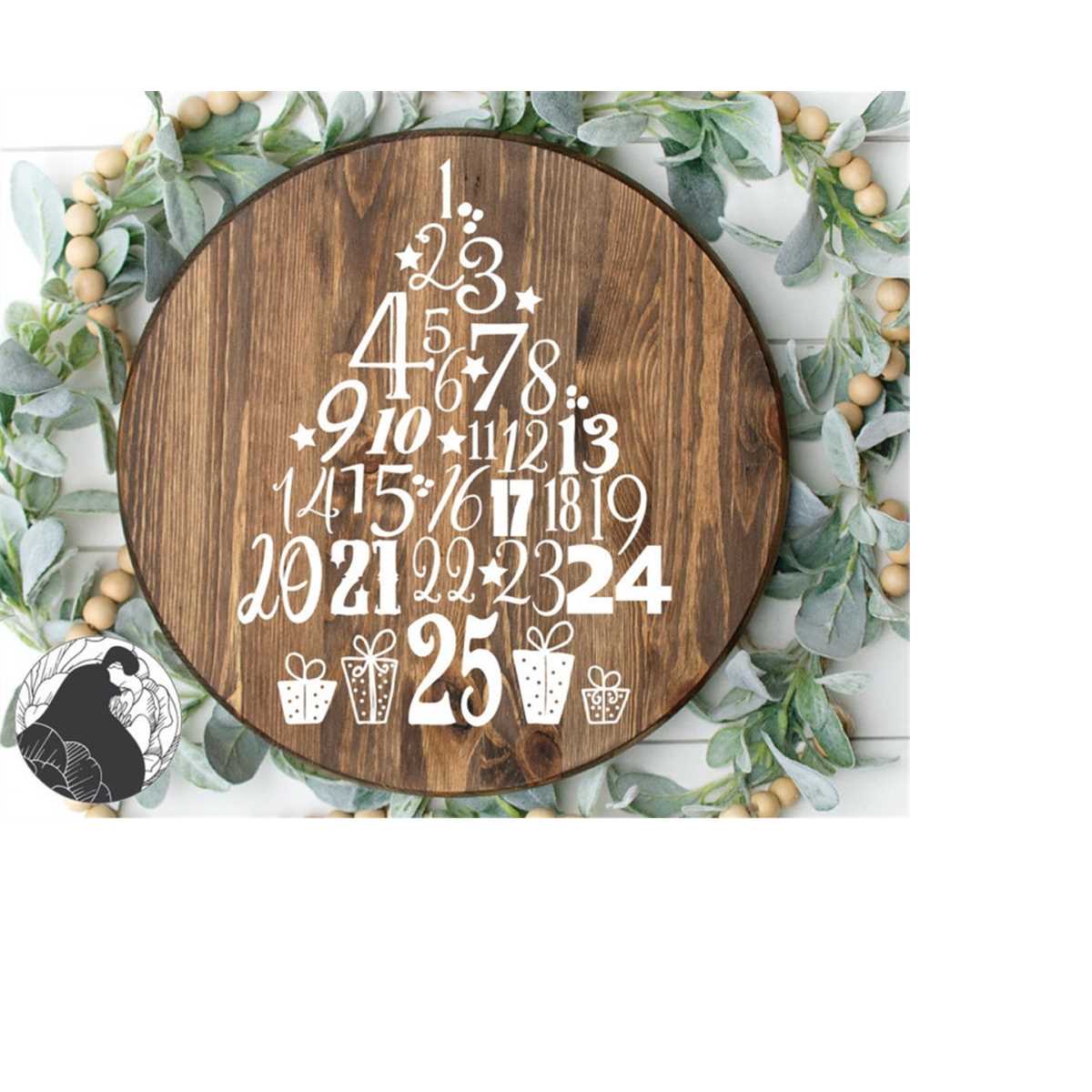Advent Calendar svg, Christmas Tree svg, Christmas svg, Farm | Inspire ...