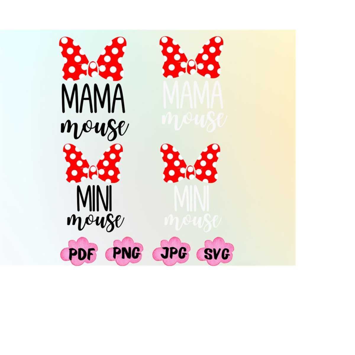 Valentine PNG, Mama Mouse Mini Mouse Svg, Mama Mouse Matchin | Inspire ...