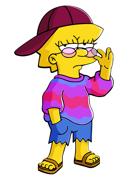 The Simpsons. Lisa Simpson. SVG, PNG, JPG files. Digital dow - Inspire ...