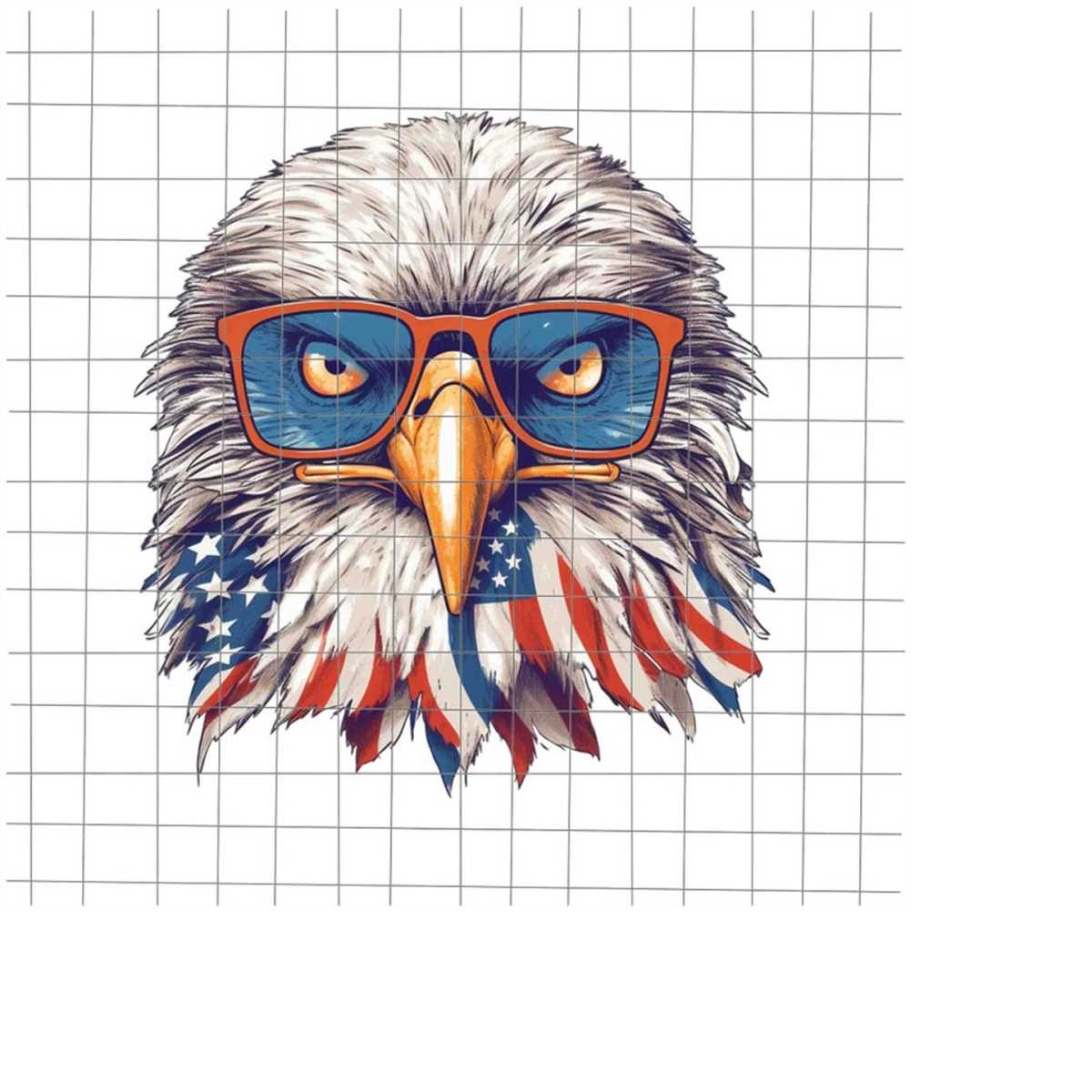 4th Of July Png, American Bald Eagle Mullet Png, America Eag | Inspire ...