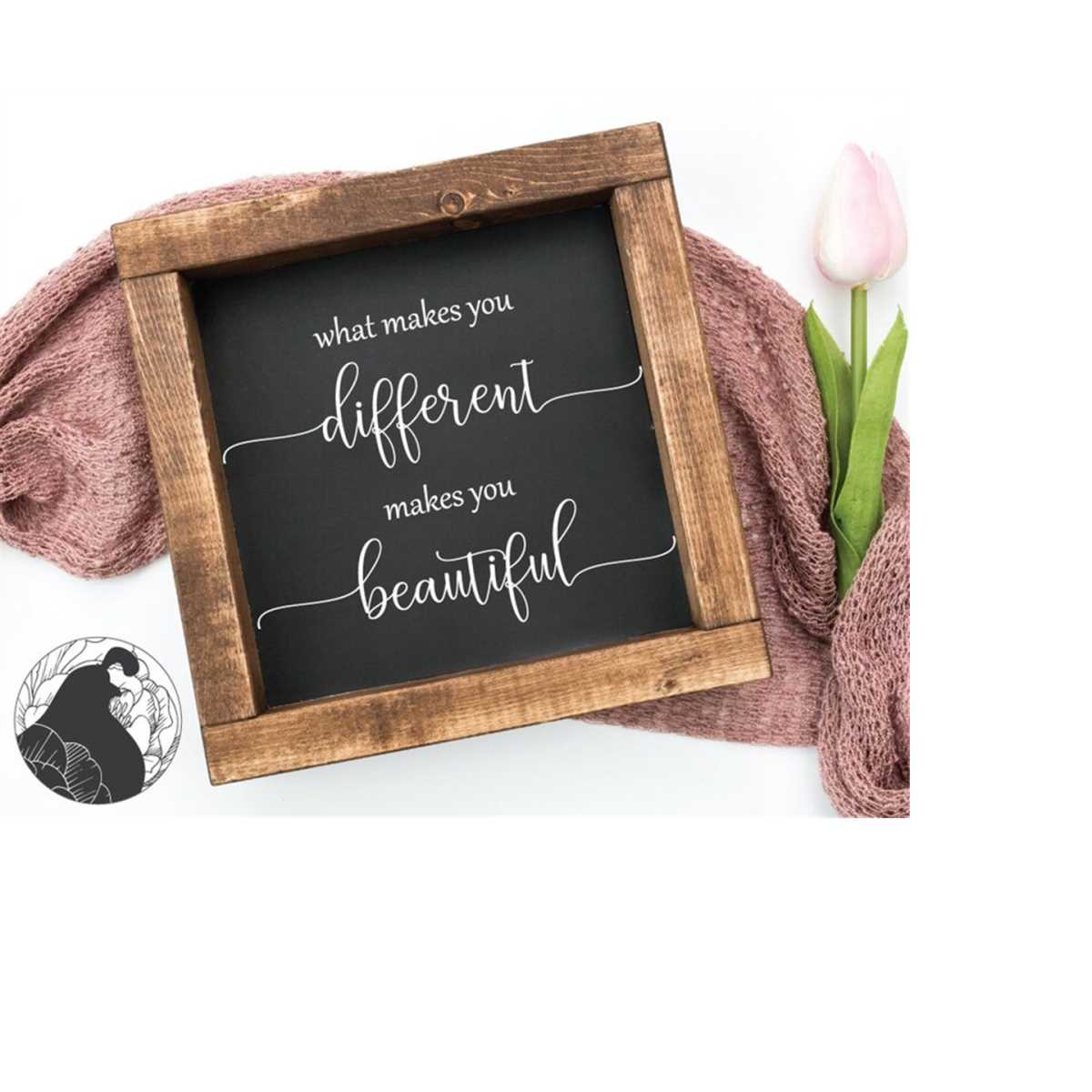 What Makes You Different Makes You Beautiful SVG, Positive Q | Inspire ...