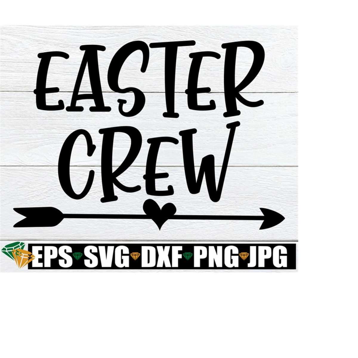 Easter Crew, Easter svg, Matching Easter Shirts svg, Matchin | Inspire ...