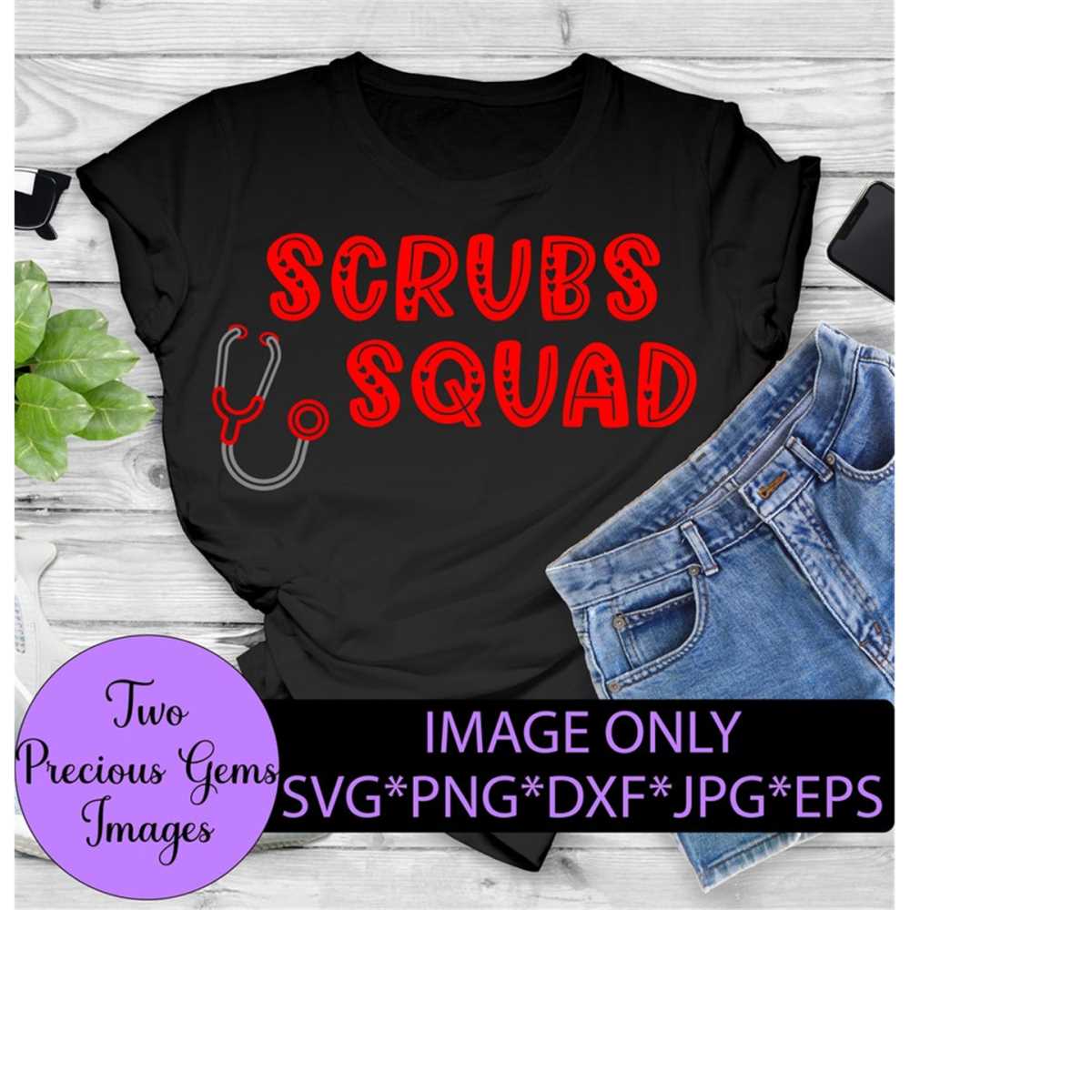 Scrubs Squad. Healthcare. Nurse svg. Dentist svg. Doctor svg | Inspire ...