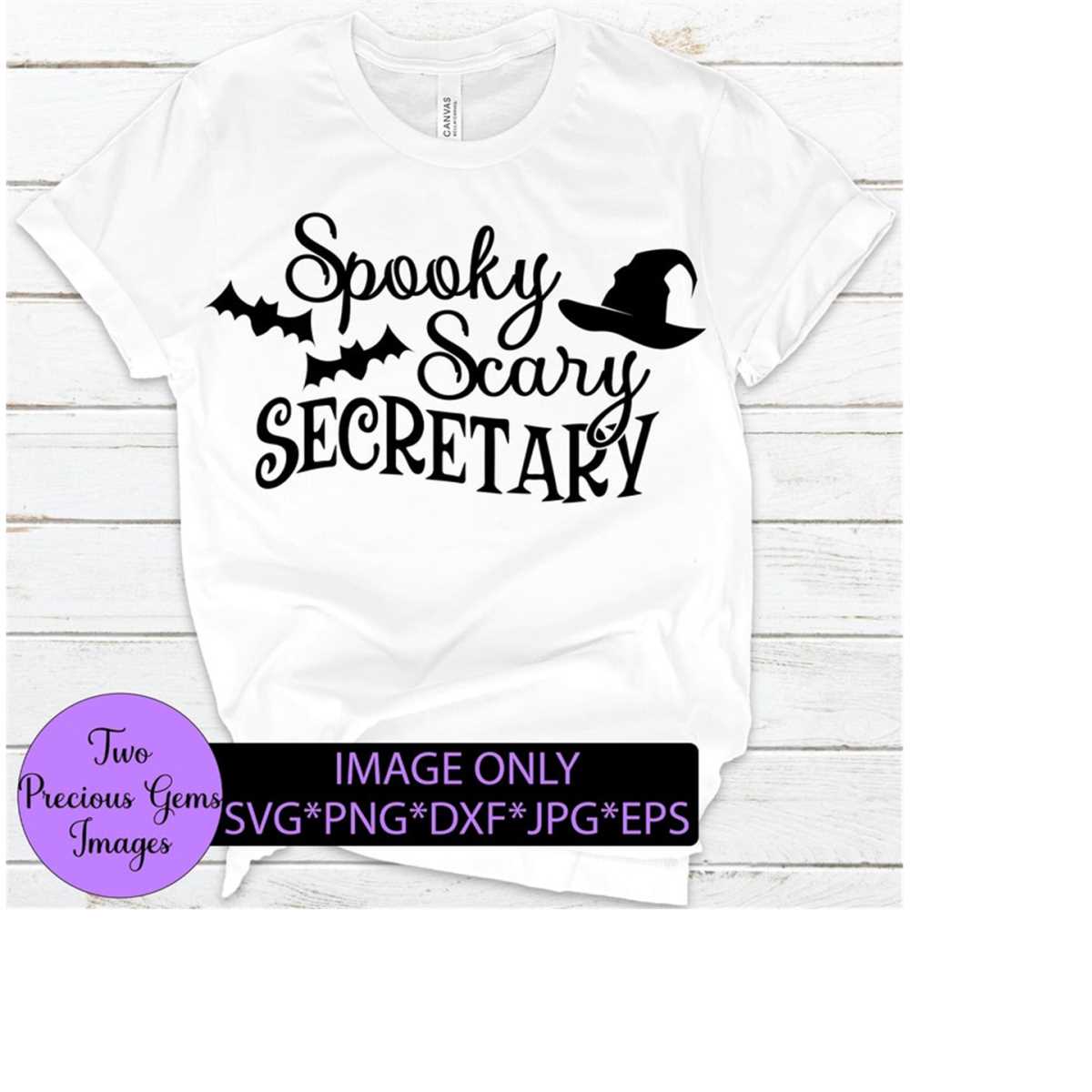 Spooky scary secretary. Funny halloween. Secretary. Secretar | Inspire ...