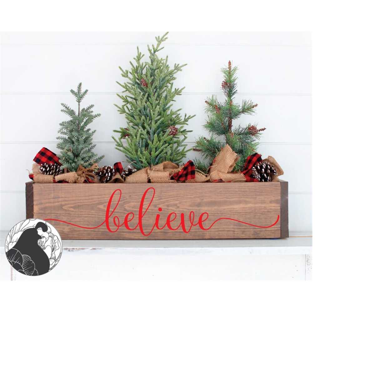 Believe svg, Christmas svg, Holiday Cut File, Christmas Quot | Inspire ...