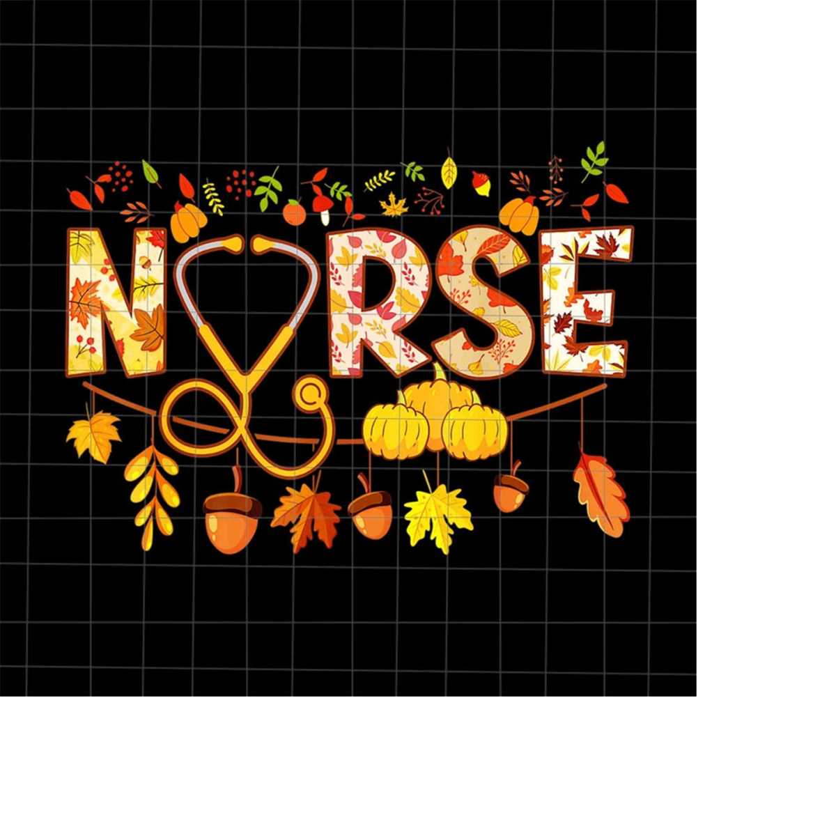 Nursing Fall Y'all Png, Nurse Thankful Png, Nurse Thanksgivi - Inspire ...