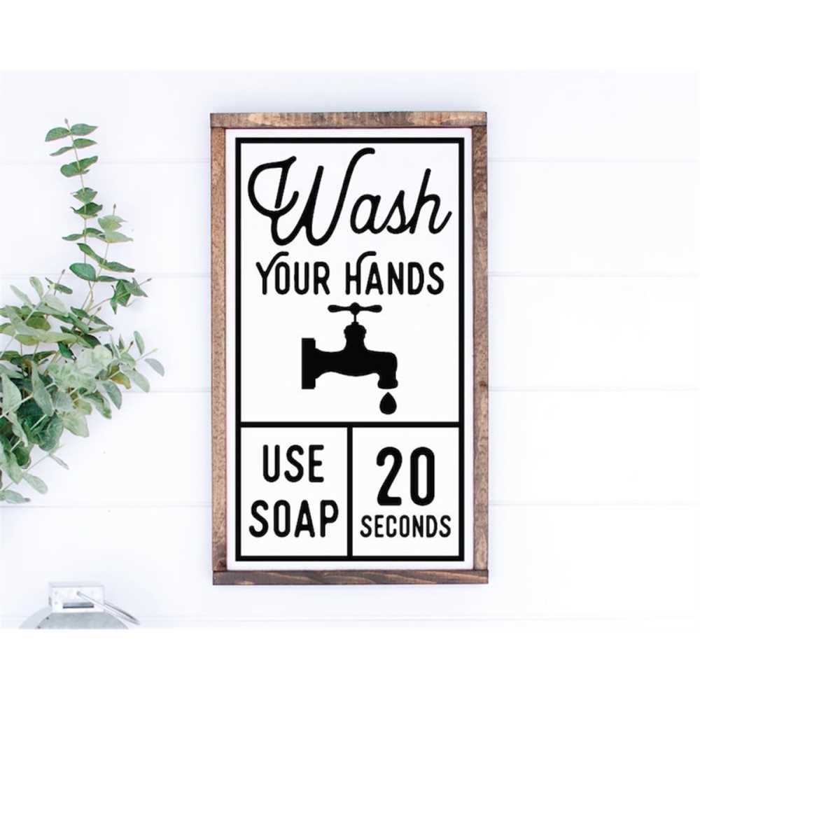 Wash Your Hands SVG, Use Soap svg, Bathroom Sign svg, , Farm | Inspire ...