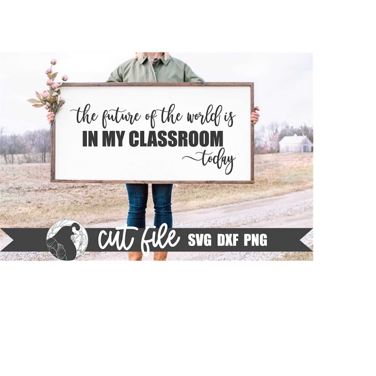 The Future of the World SVG, Classroom Sign SVG, Education C | Inspire ...
